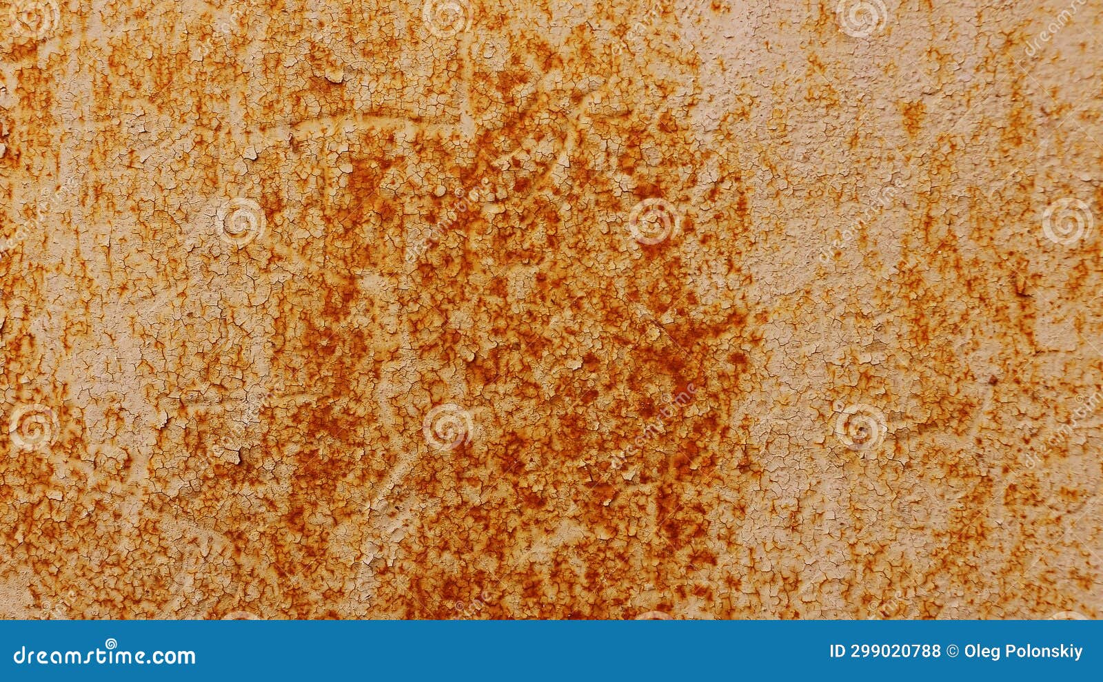 Metal Surface with Old Damaged Paint and Rust. Stock Photo - Image of ...