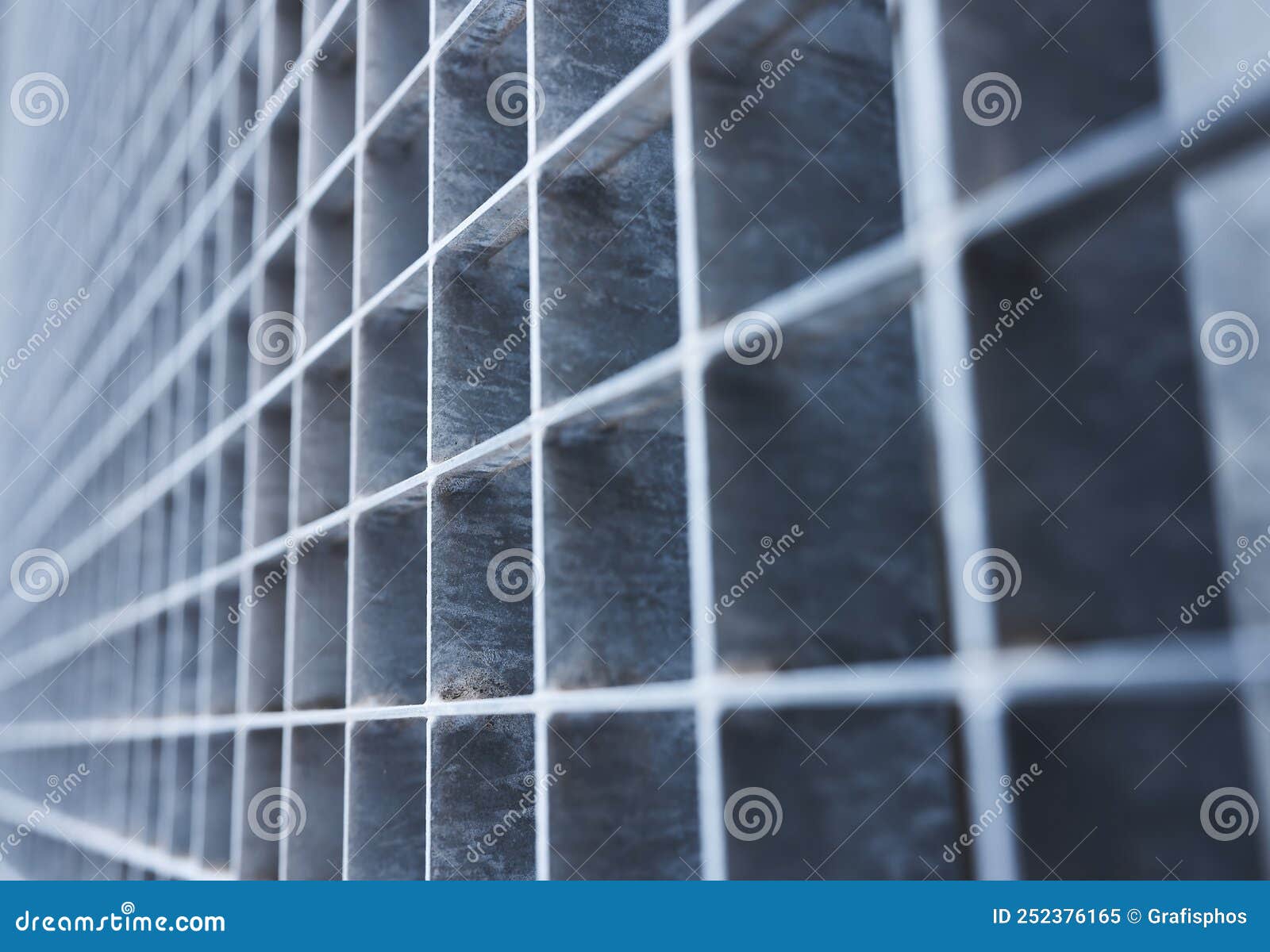 Metal Surface With Rectangular Cells Stock Image | CartoonDealer.com ...