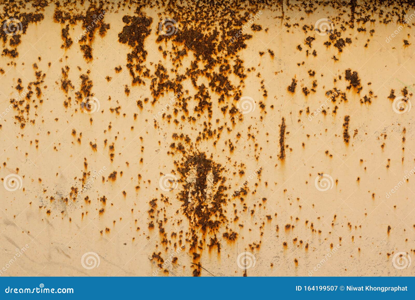 Metal Surface Rust and Background, Old Metal Surface is Rusting Up, the ...