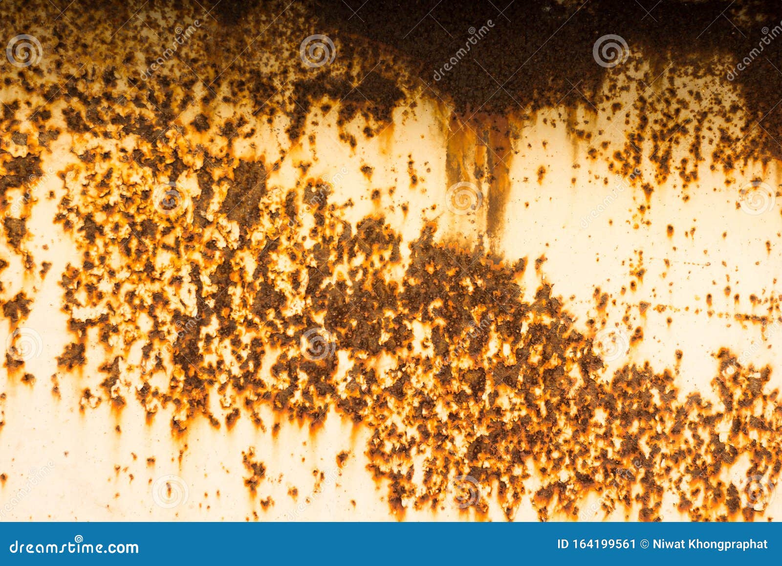 Metal Surface Rust and Background, Old Metal Surface is Rusting Up, the ...