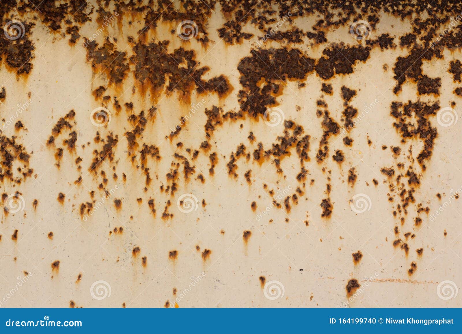 Metal Surface Rust and Background, Old Metal Surface is Rusting Up, the ...