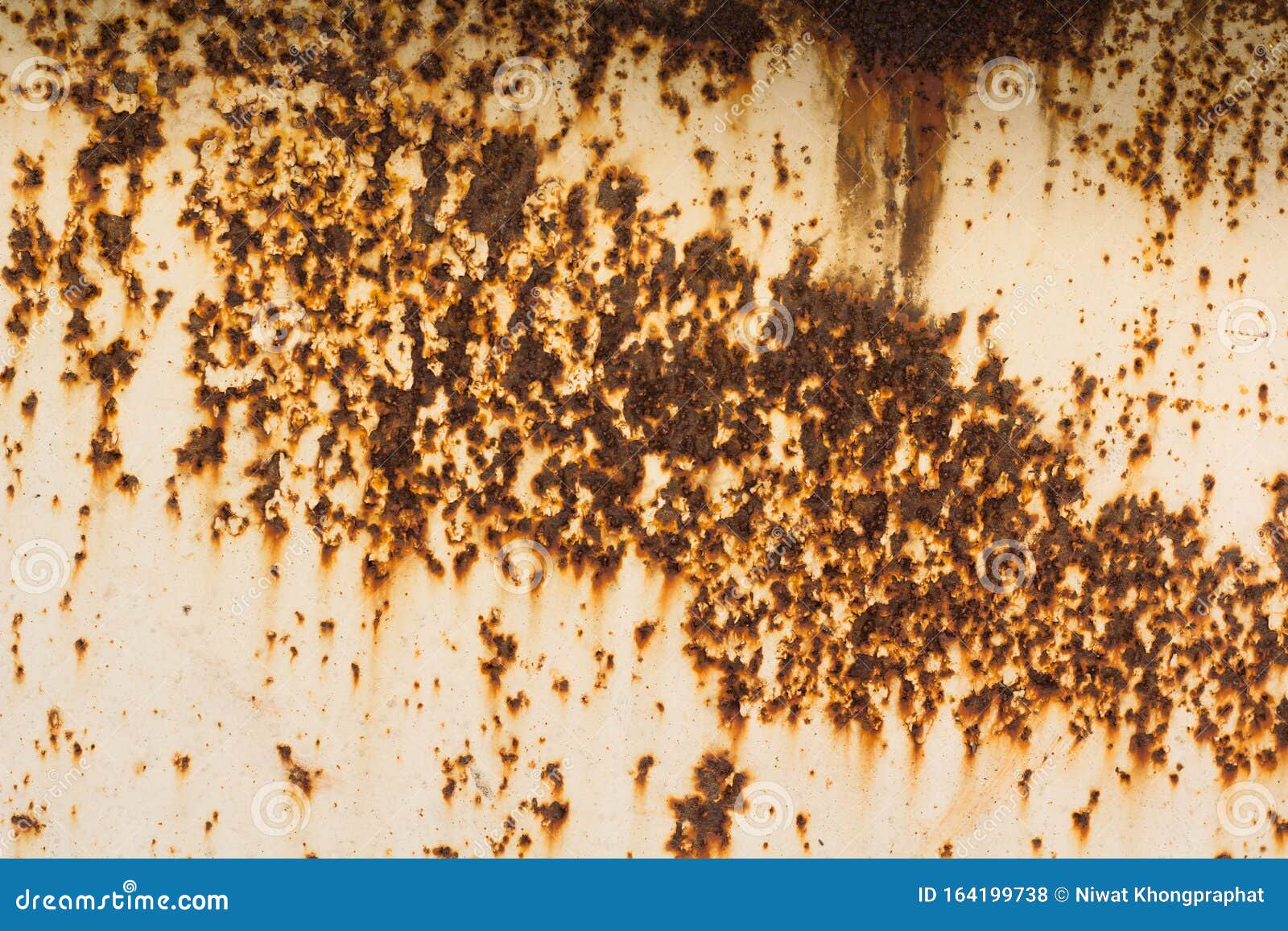 Metal Surface Rust and Background, Old Metal Surface is Rusting Up, the ...