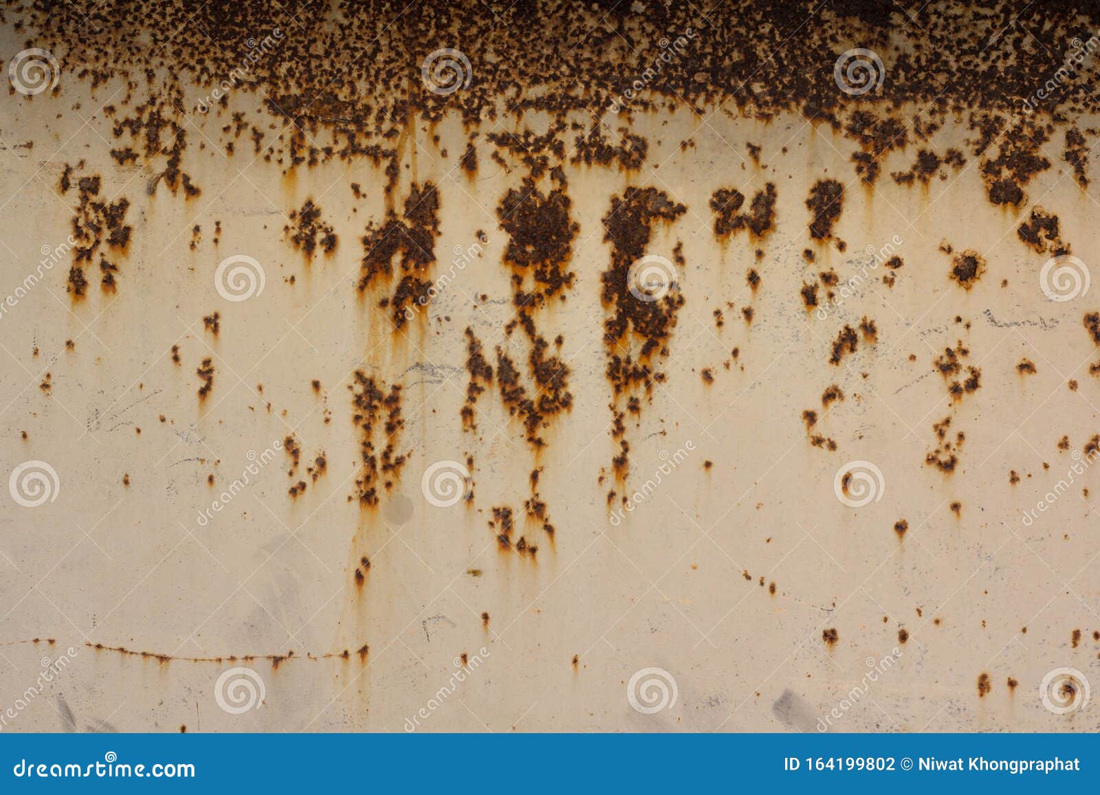 Metal Surface Rust and Background, Old Metal Surface is Rusting Up, the ...