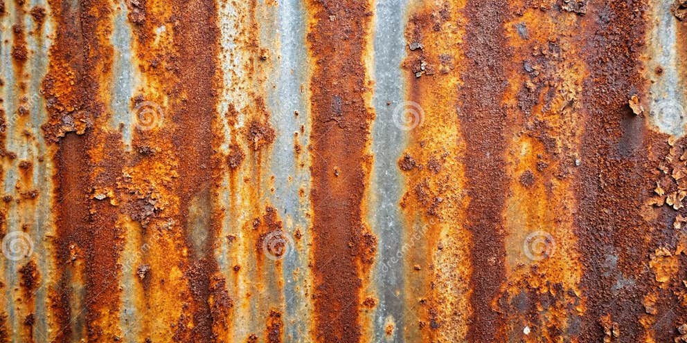 Metal Surface with Rust Texture Stock Illustration - Illustration of ...
