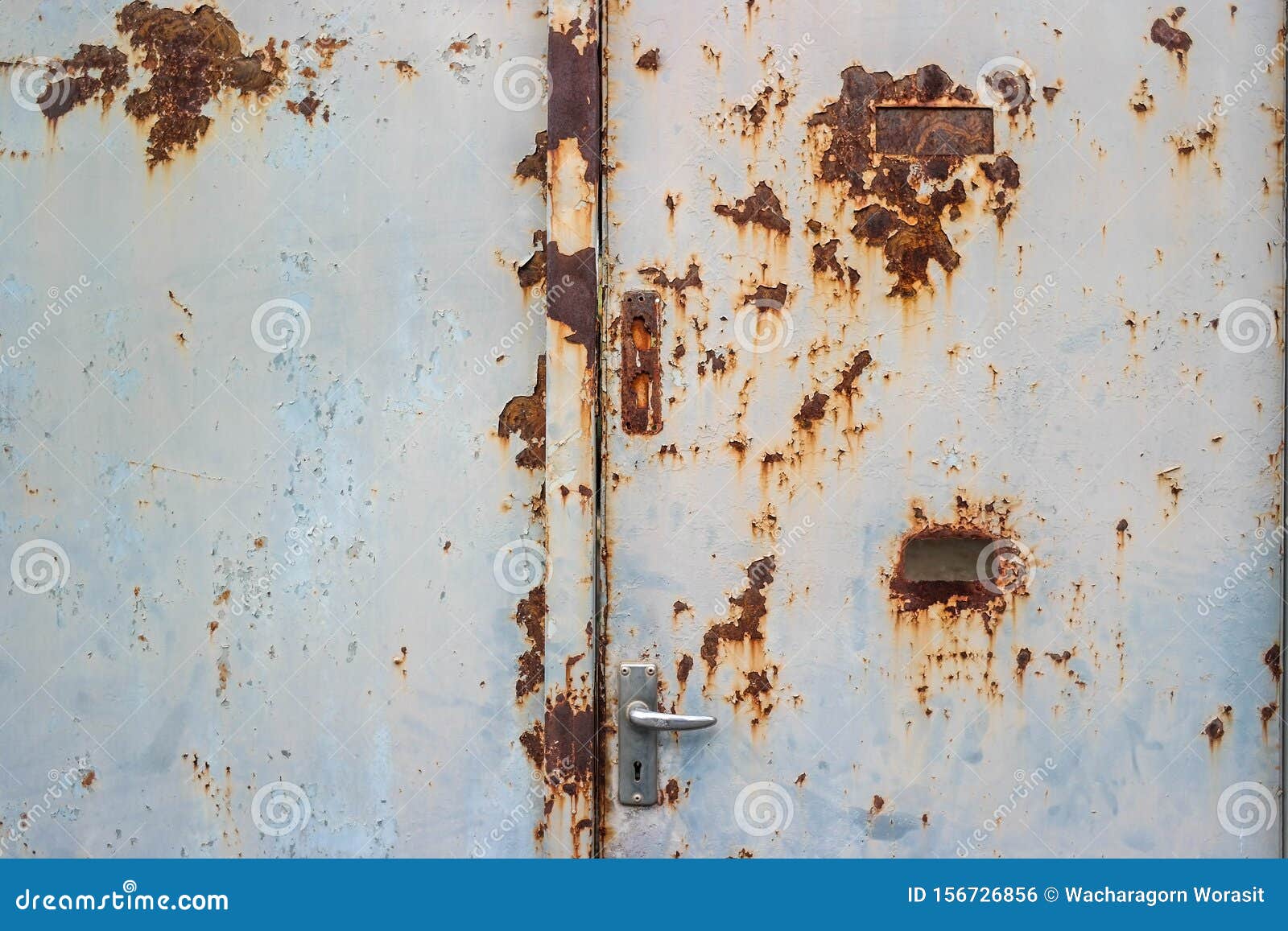 The Metal Surface is Rusted, Corrosion Means 2 Stock Photo - Image of ...