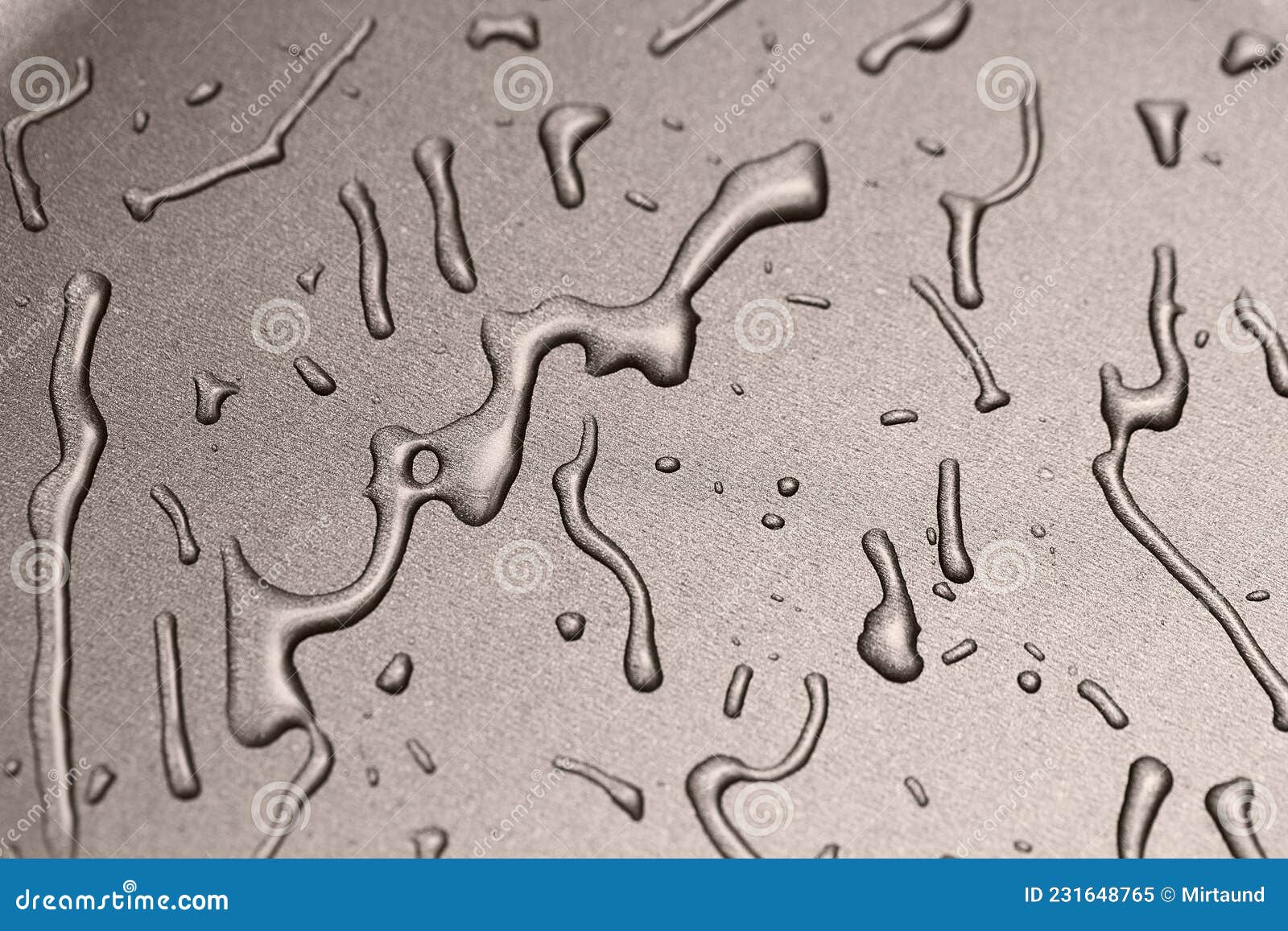 Iridium Liquid Metal Splash Background. 3d Abstract Liquid Metal ...