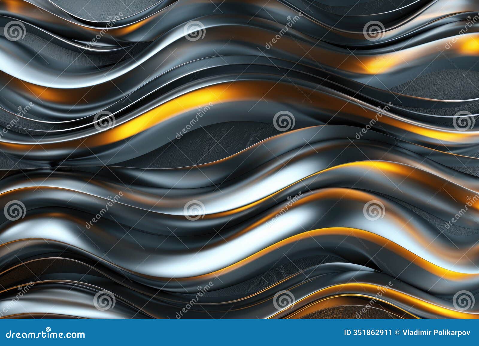 A Metal Surface with a Unique Wave Pattern, Perfect for Industrial or ...