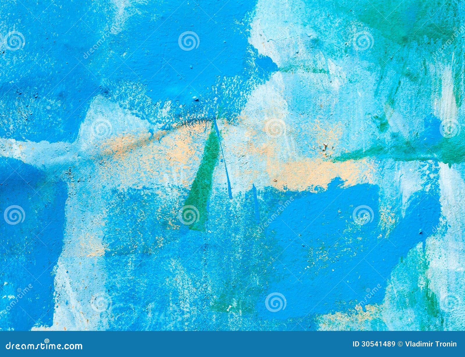 Metal Surfaces Painted with Multicolored Paint Stock Image - Image of ...