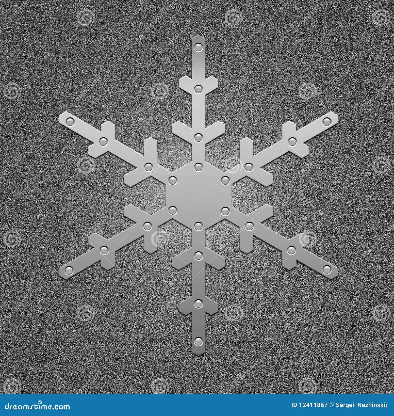 Metal symbol stock illustration. Illustration of season - 12411867