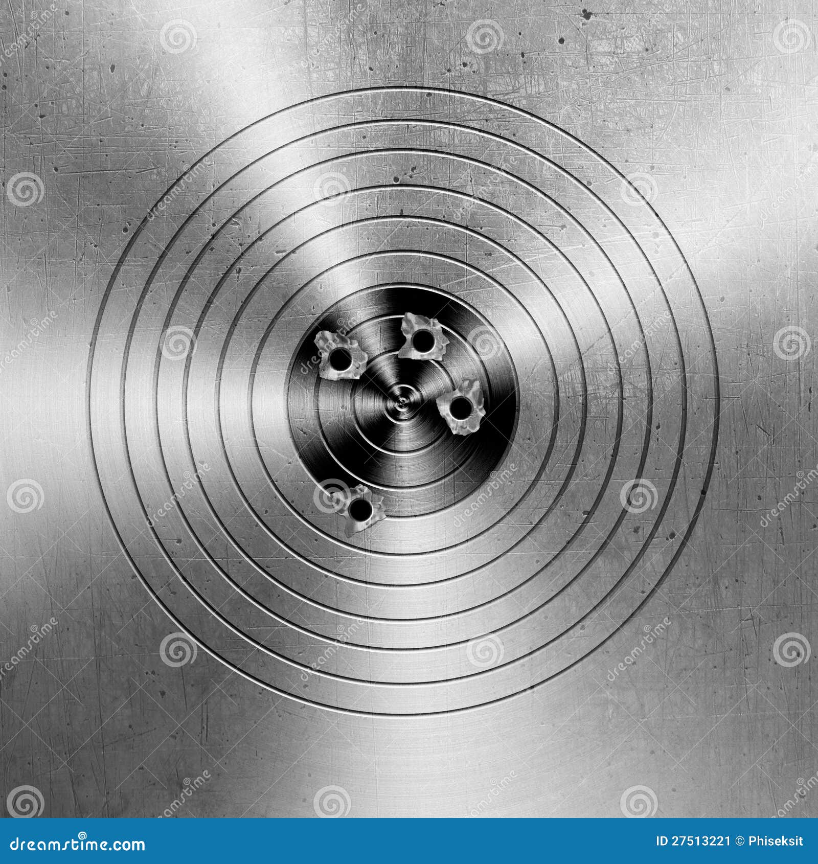 Metal Targets At Shooting Range Outdoor Firearm Rifle Shotgun Practice ...