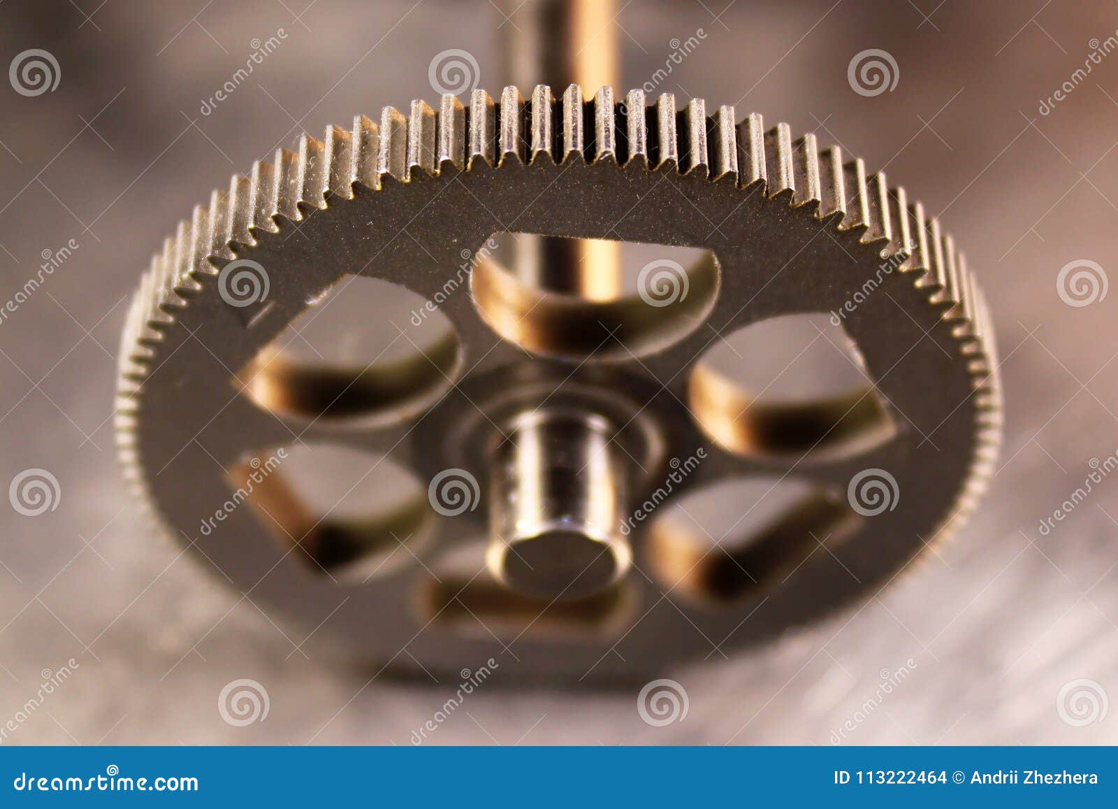 Metal Teeth of a Cogged Wheel Stock Photo - Image of mechanics ...