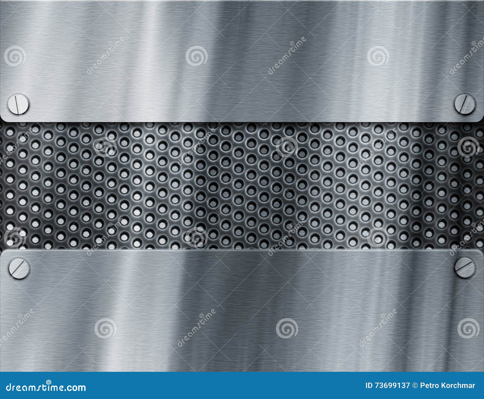 Metal template background stock illustration. Illustration of frame ...