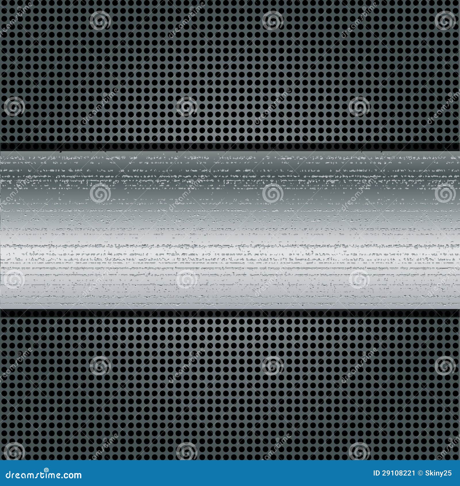 Metal Template with Texture. Stock Vector - Illustration of grid ...