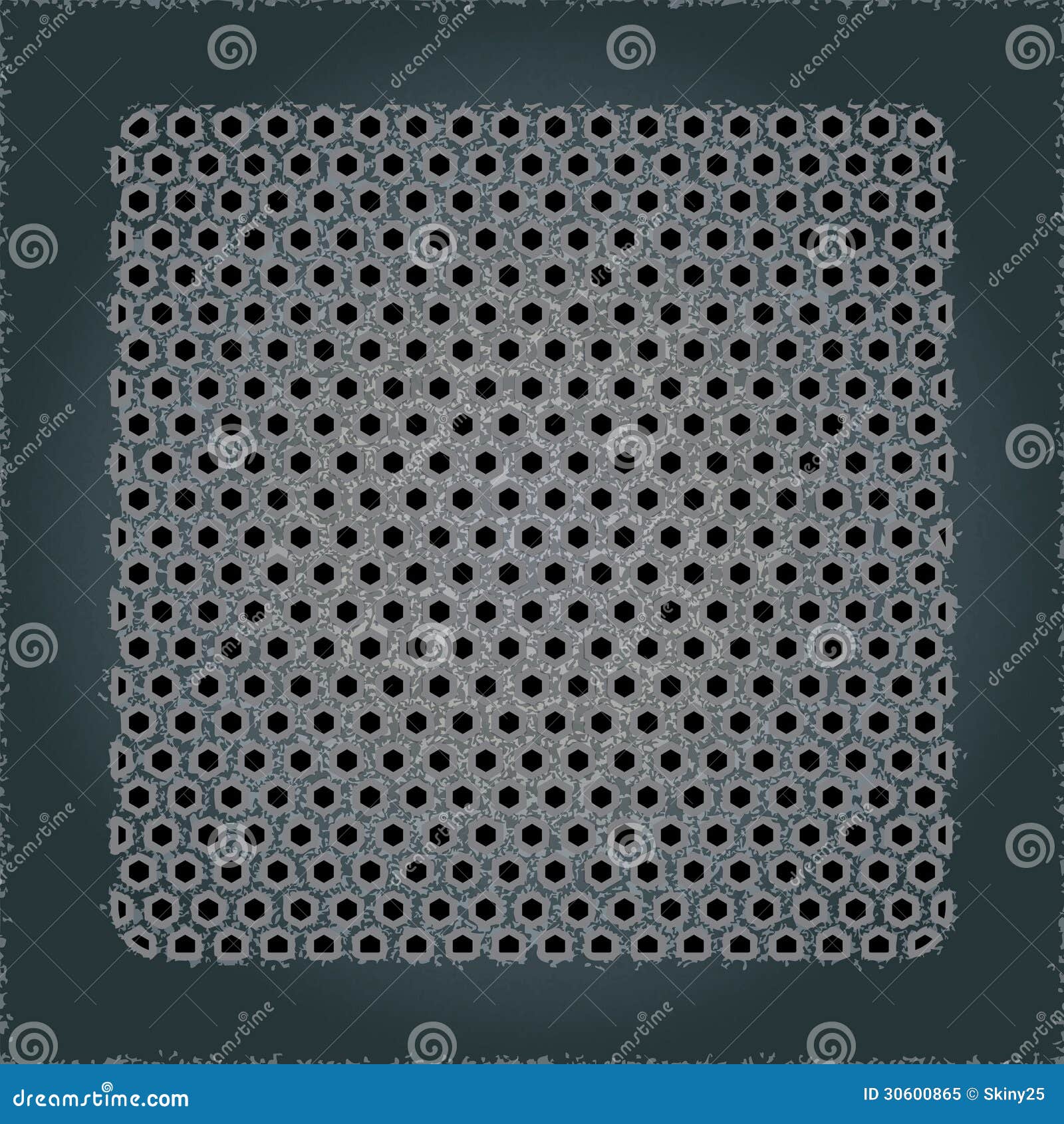 Metal Template with Texture. Stock Vector - Illustration of backdrop ...