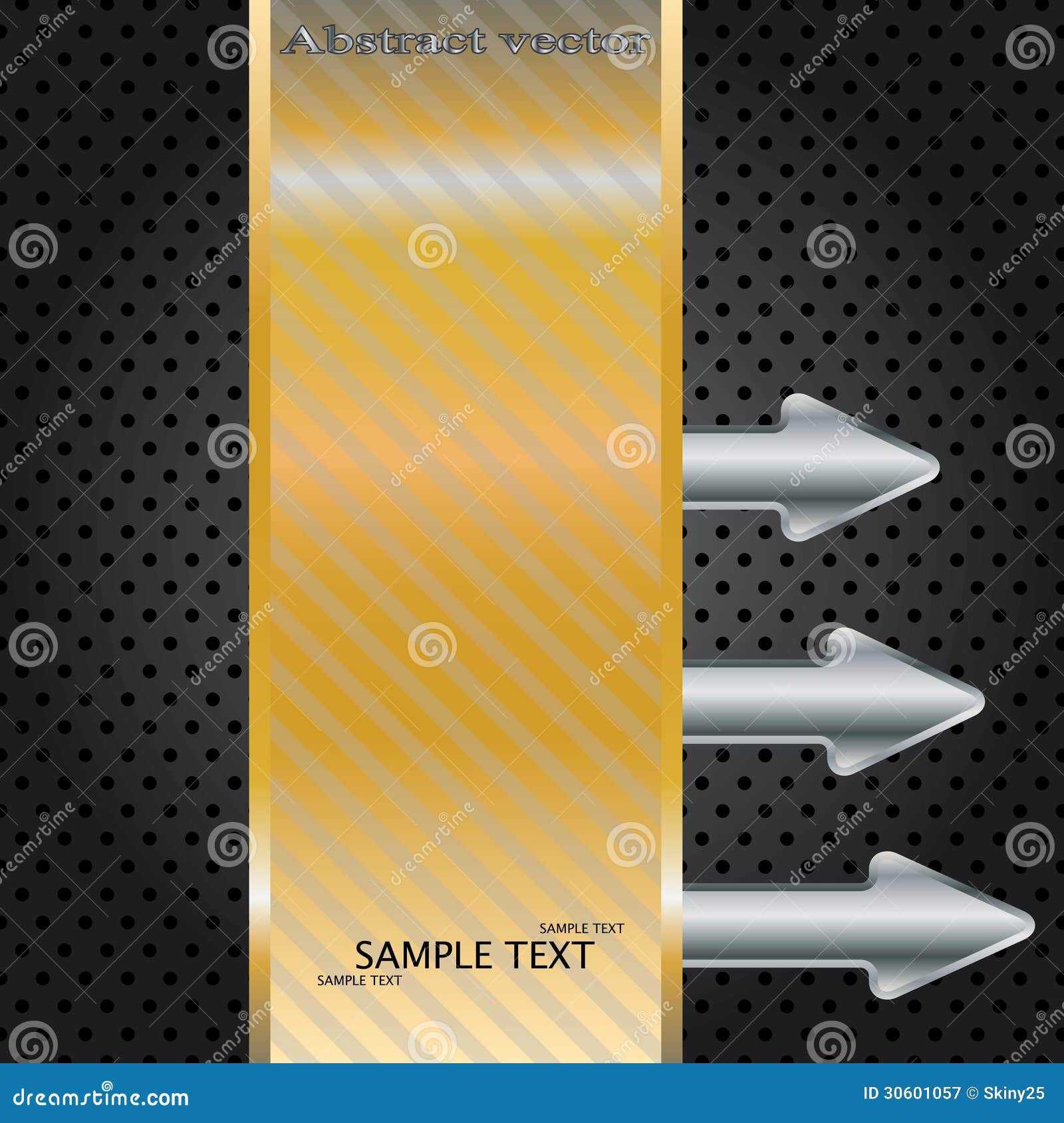 Metal Template with Texture. Stock Vector - Illustration of alloy ...