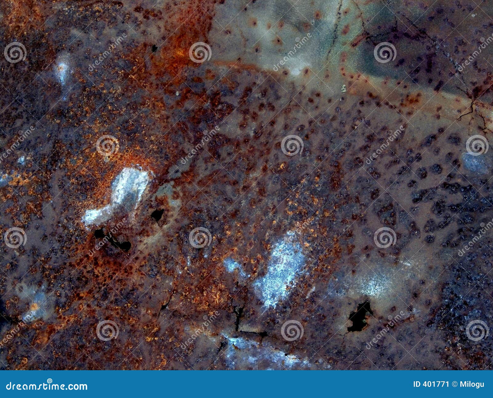 Scorched Metal Texture