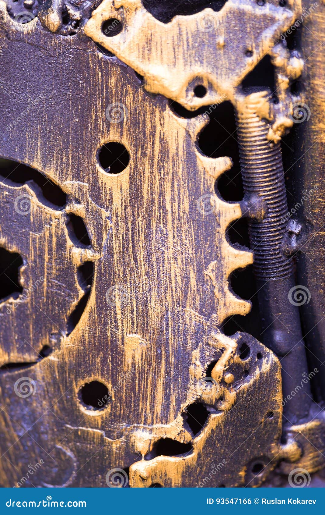 Metal texture. stock photo. Image of mechanics, gearwheel - 93547166