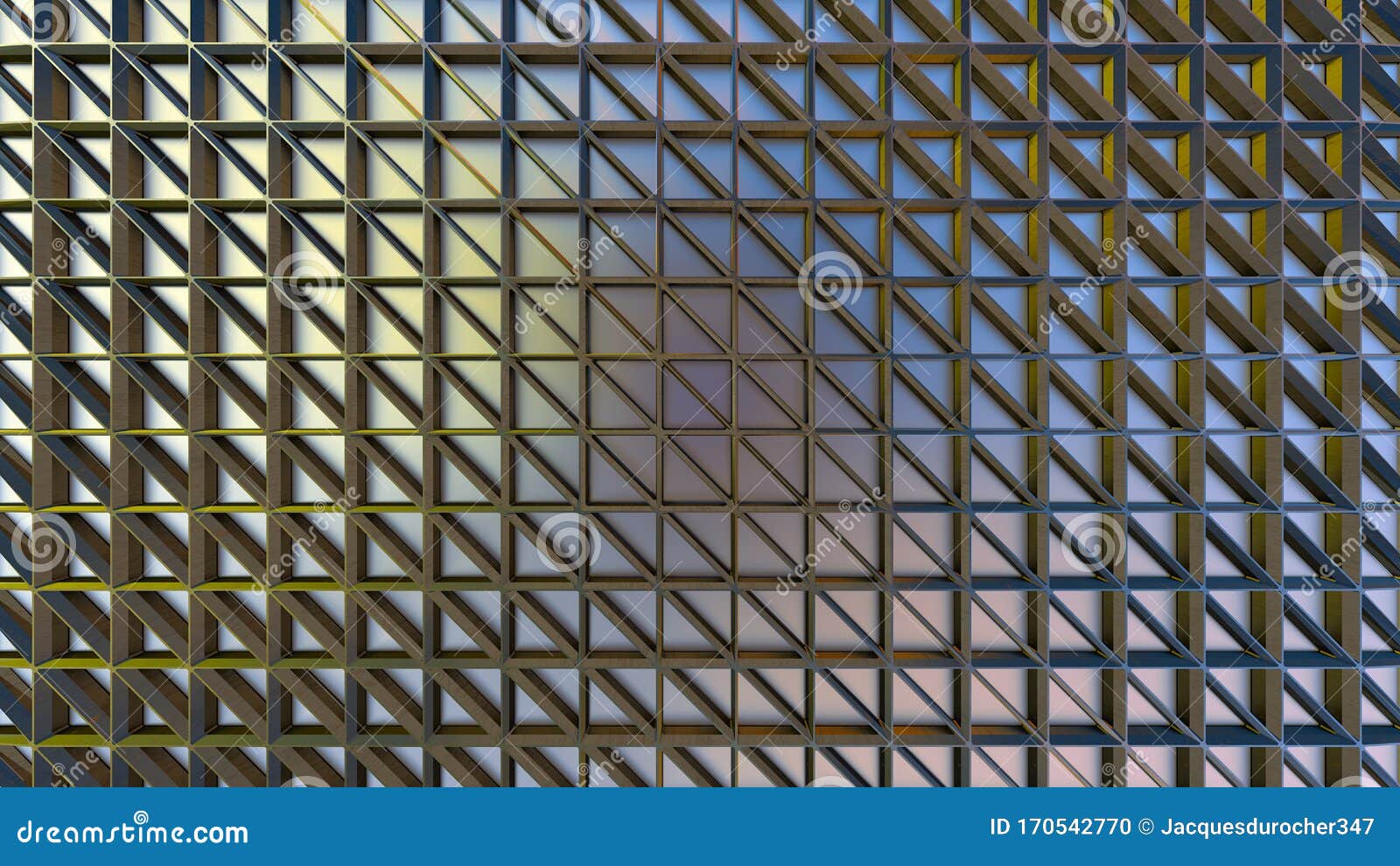 Metal Background Pattern Stell Grid Industrial 3D Illustration Stock ...