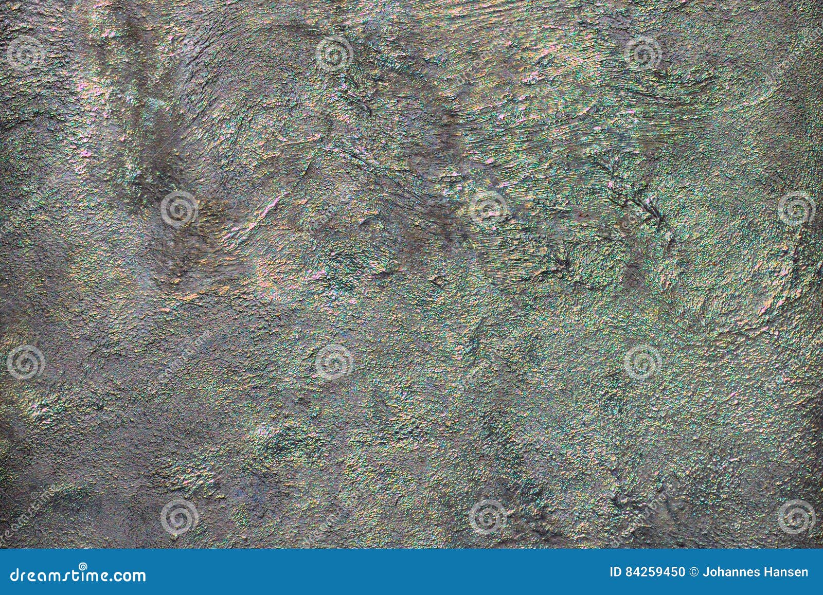 Metal Texture with Colorful Reflections and Refractions Stock Photo ...