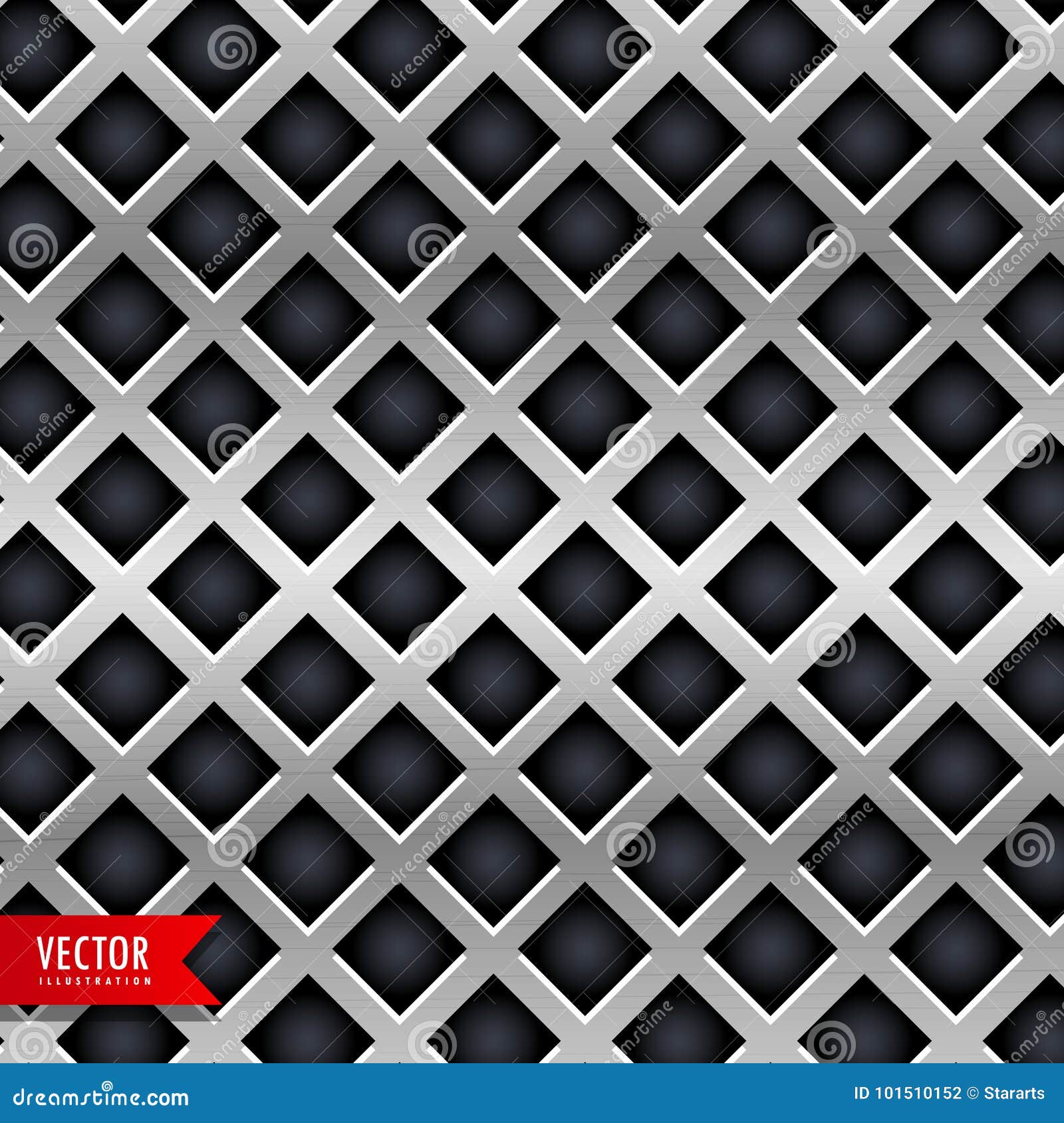 Metal Texture in Diamond Shape Stock Vector - Illustration of platinum ...