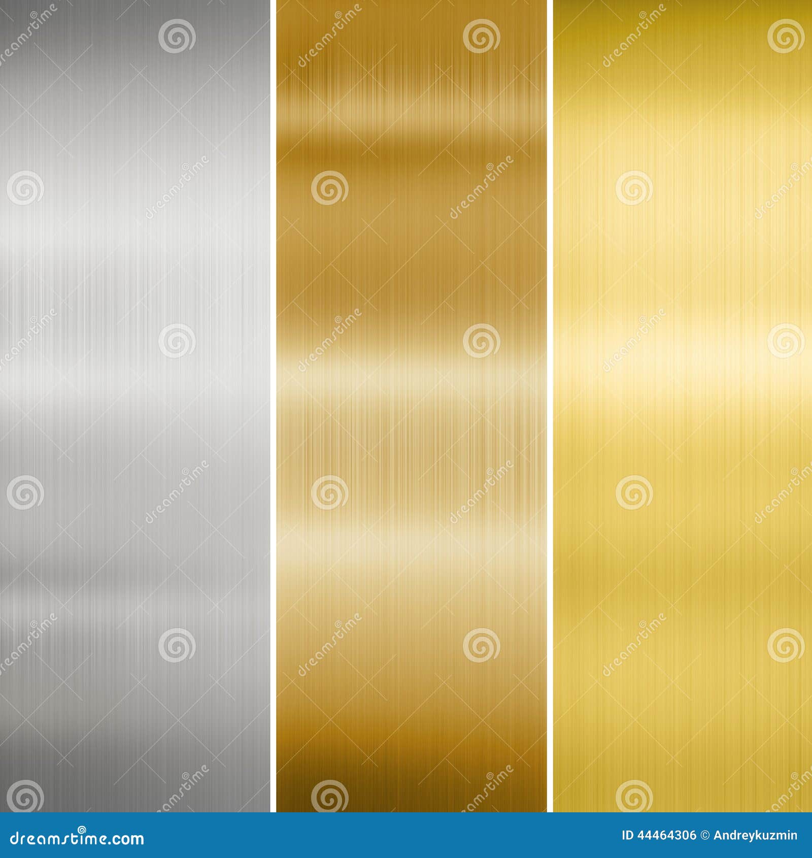Metal Texture Gold, Silver and Bronze Stock Photo - Image of iron ...