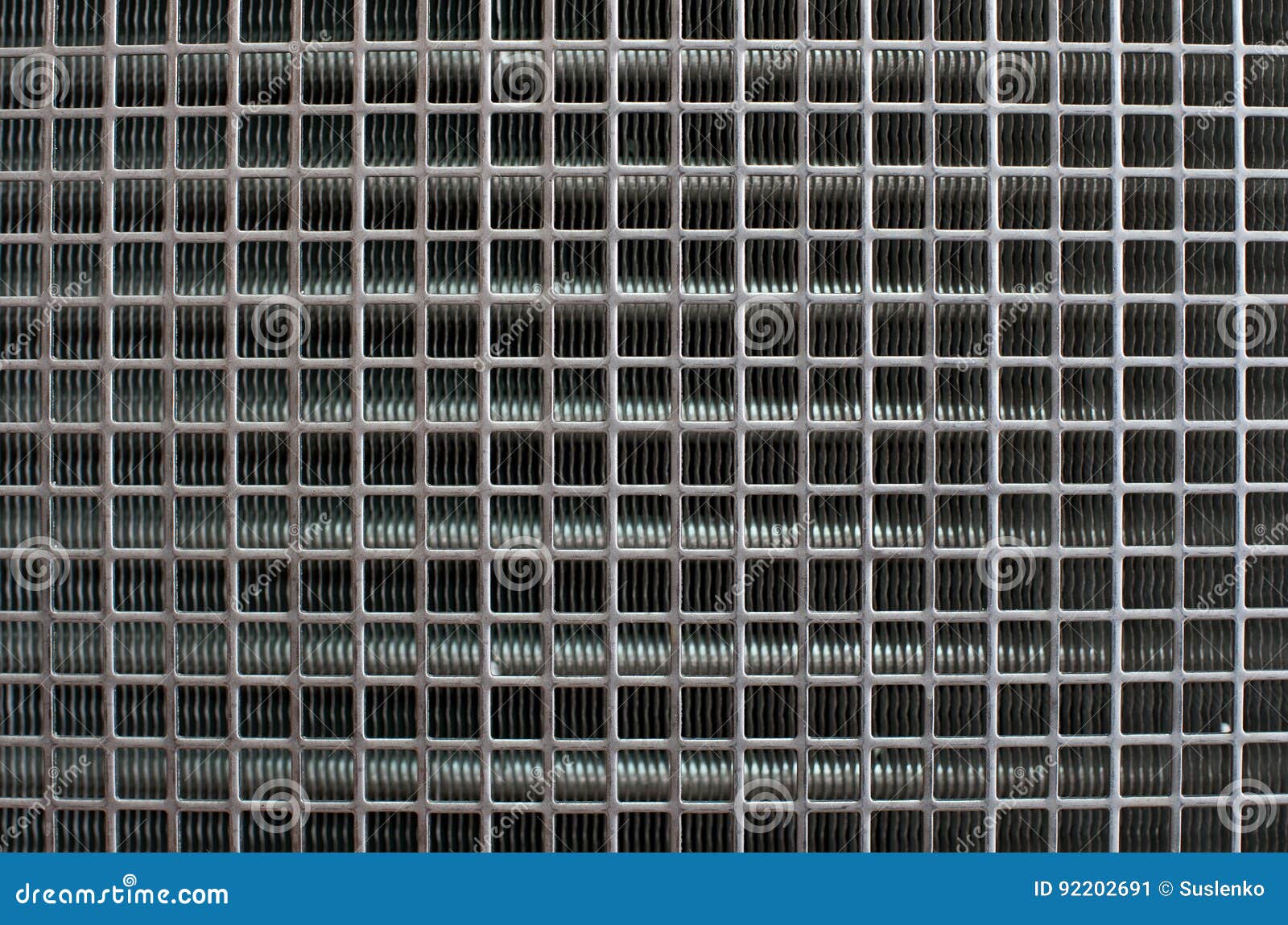 Metal Texture. Grid. Square Cells Stock Image - Image of square, iron ...