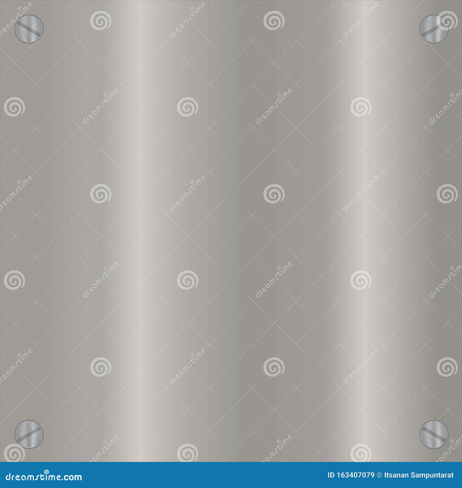 Metal Texture Plate with Screws Stock Illustration - Illustration of ...