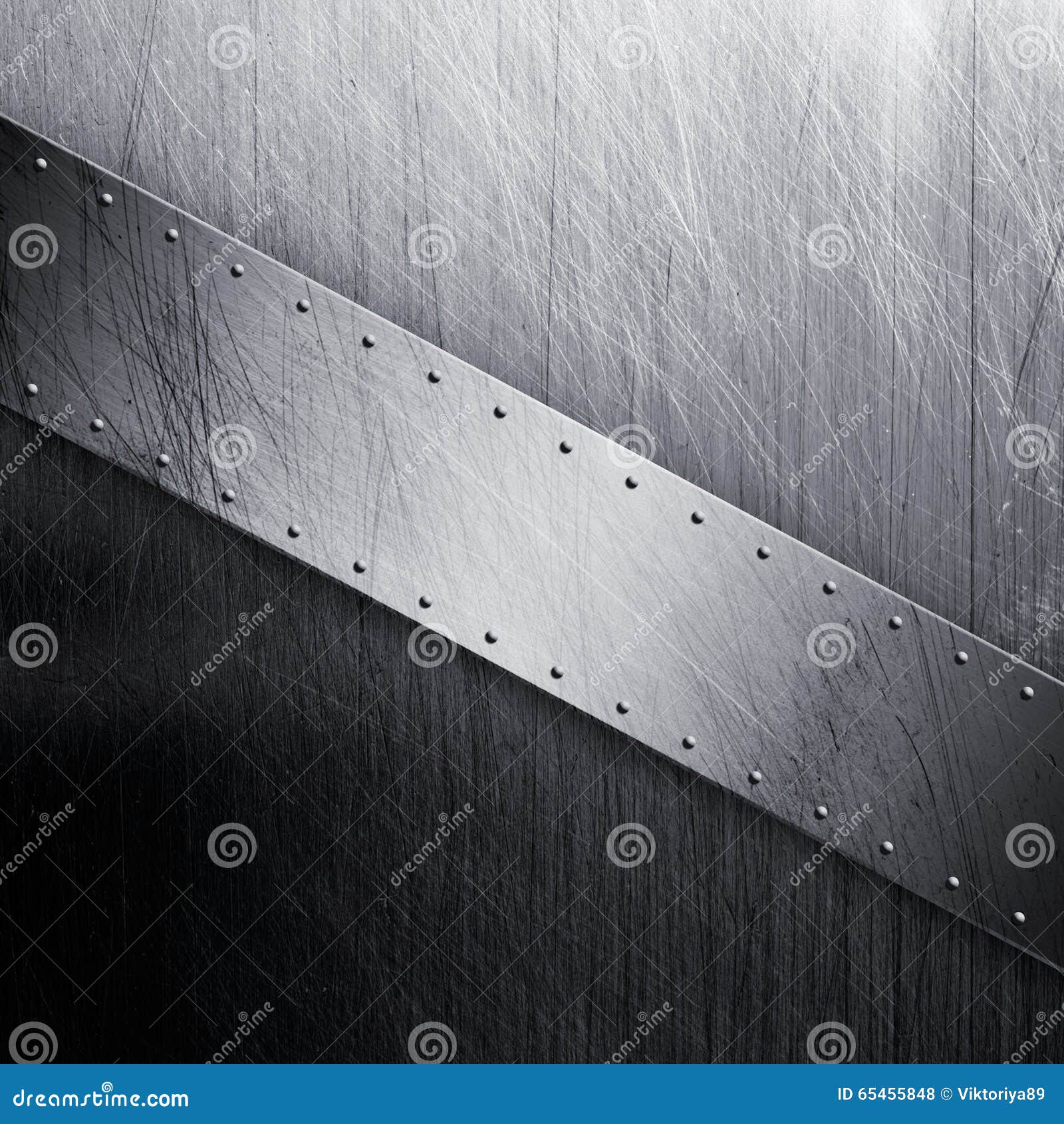 Metal texture with rivets stock illustration. Illustration of pattern ...