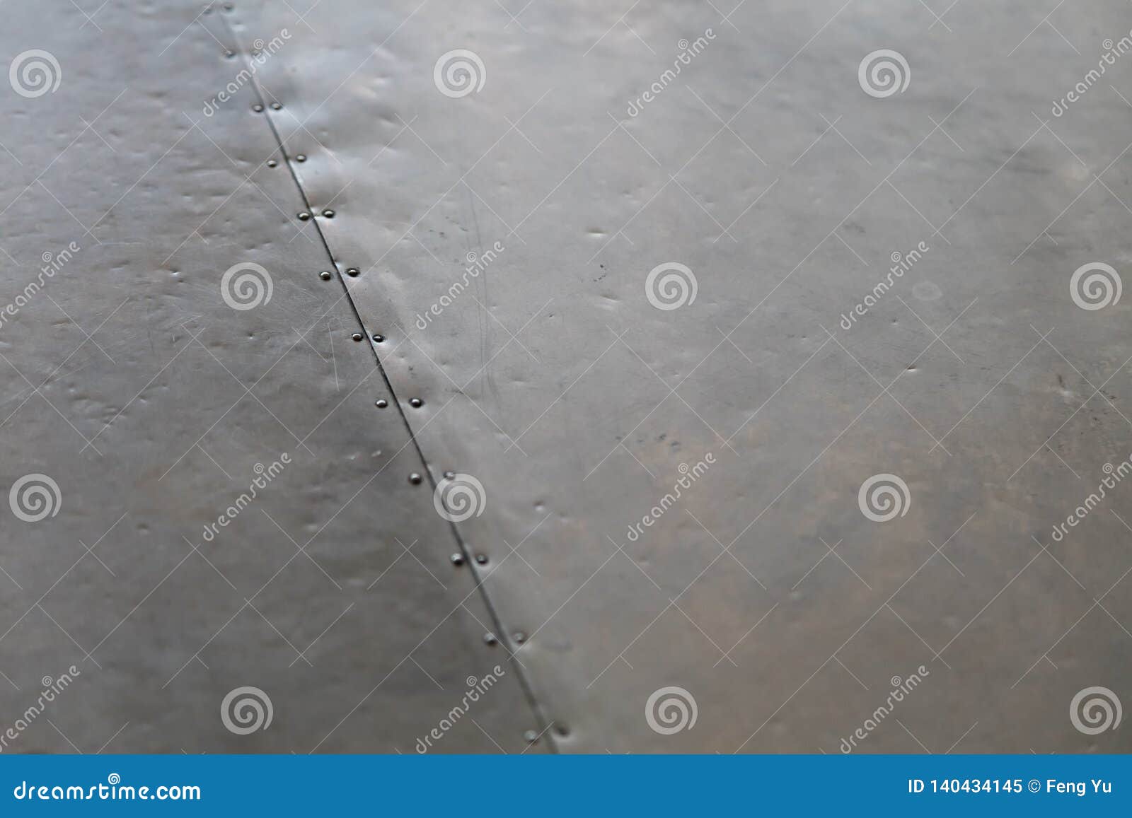 Metal texture with rivets stock image. Image of aluminum - 140434145
