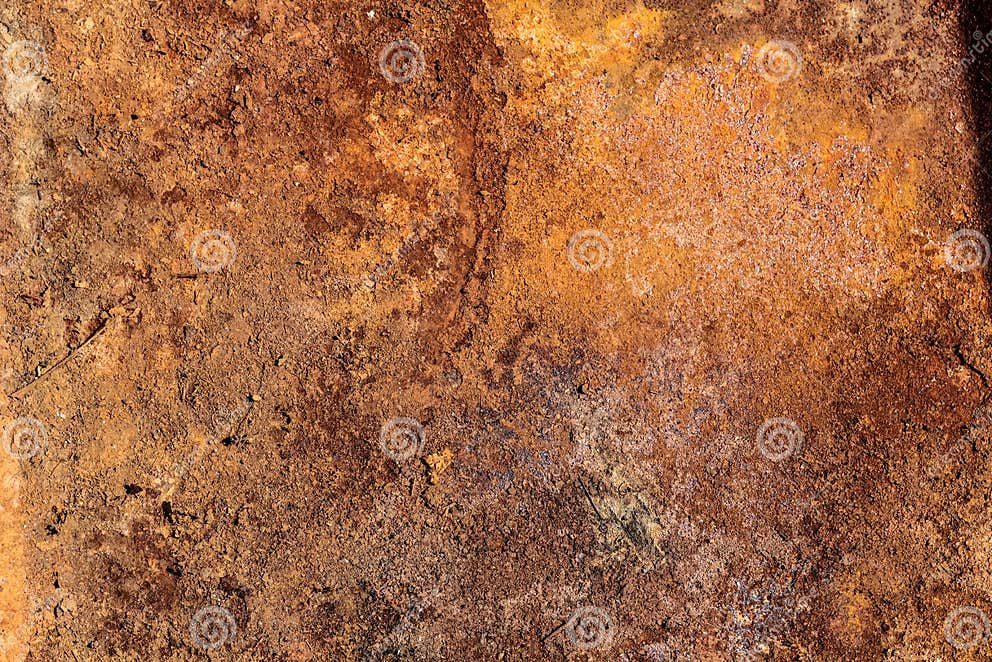 Metal Texture with Rust, Scratches and Cracks, Background Stock Photo ...