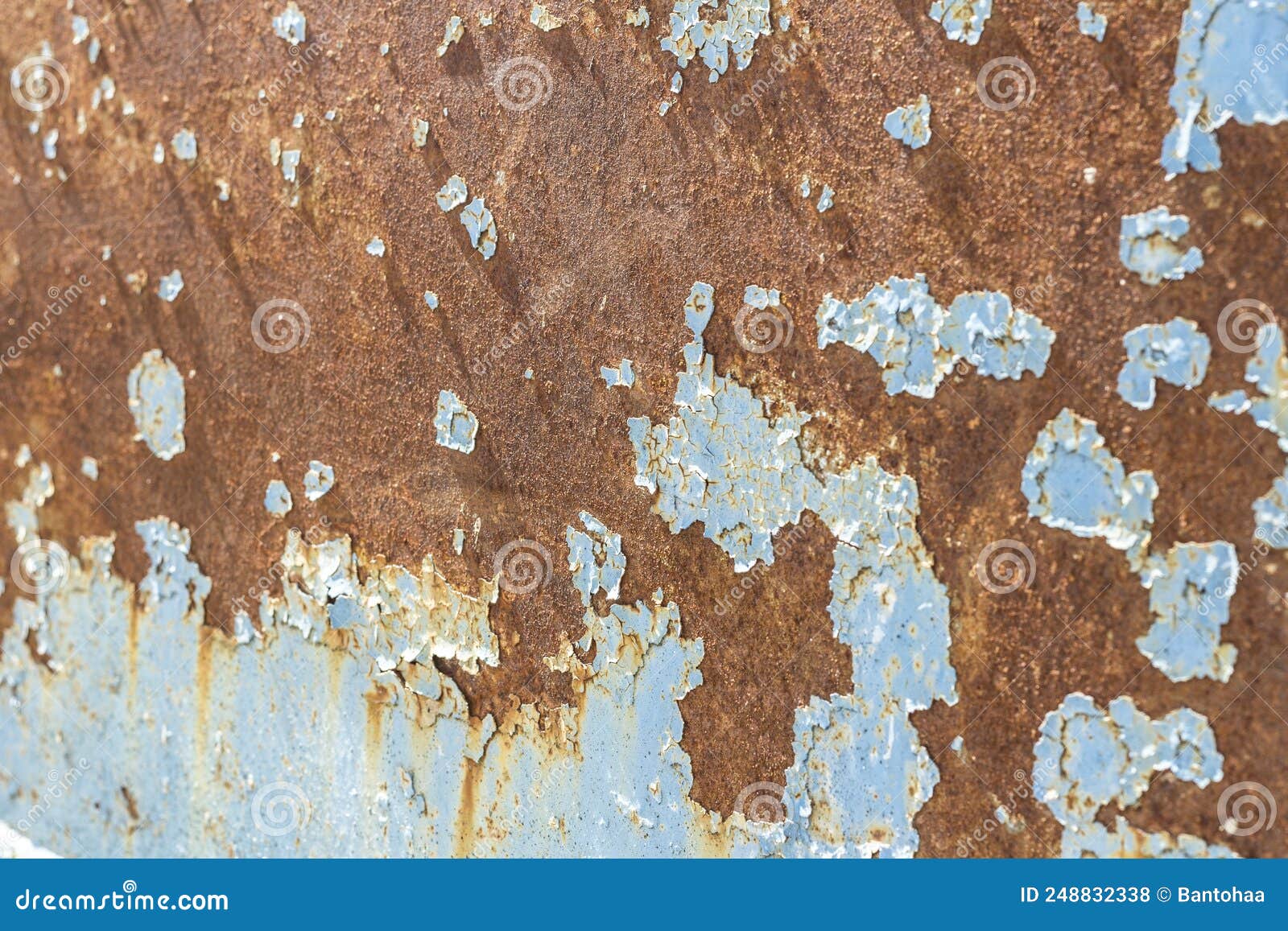 Metal Texture with Rust, Scratches and Cracks, Background Stock Photo ...