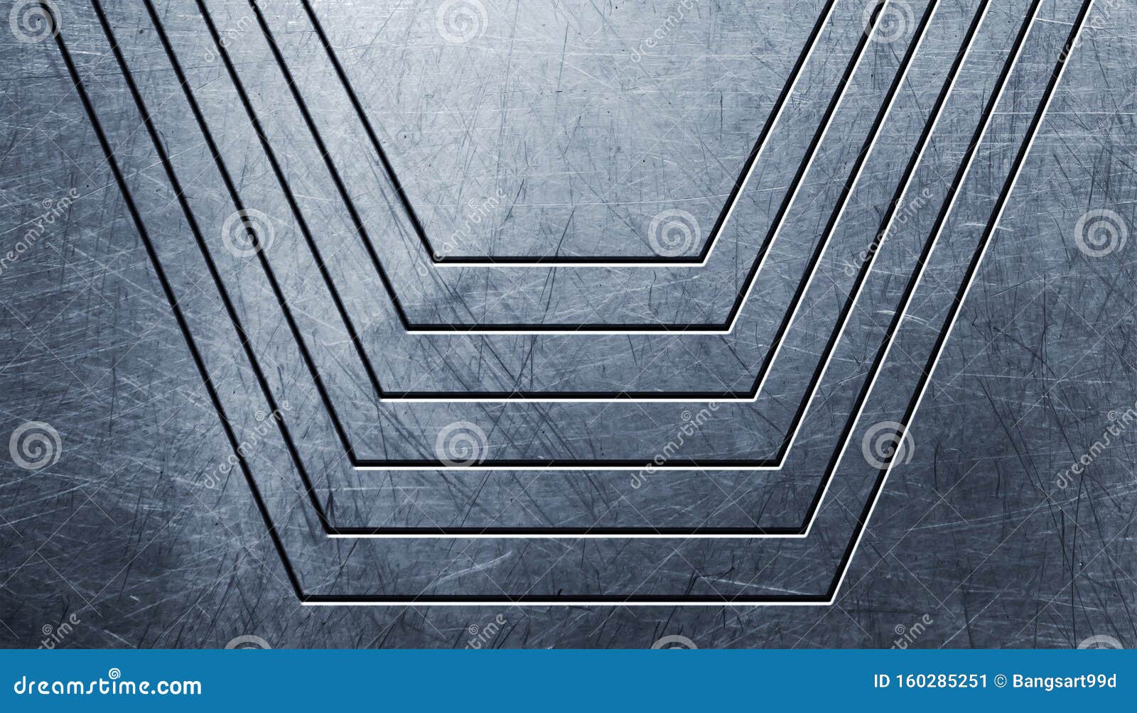 Metal Texture Scene Background Material Stock Illustration ...