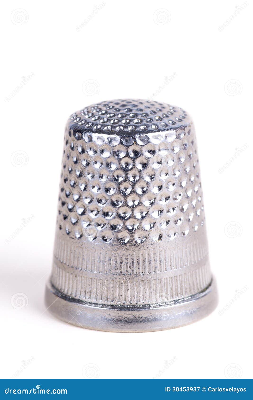 Metal Thimble stock image. Image of artisan, crafts, handwork - 30453937