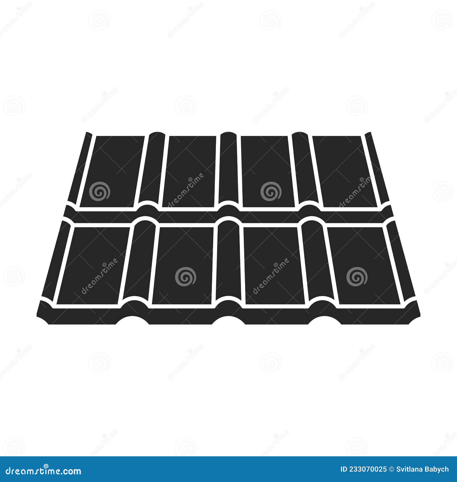 Metal Tiling Vector Icon.Black Vector Icon Isolated on White Background ...