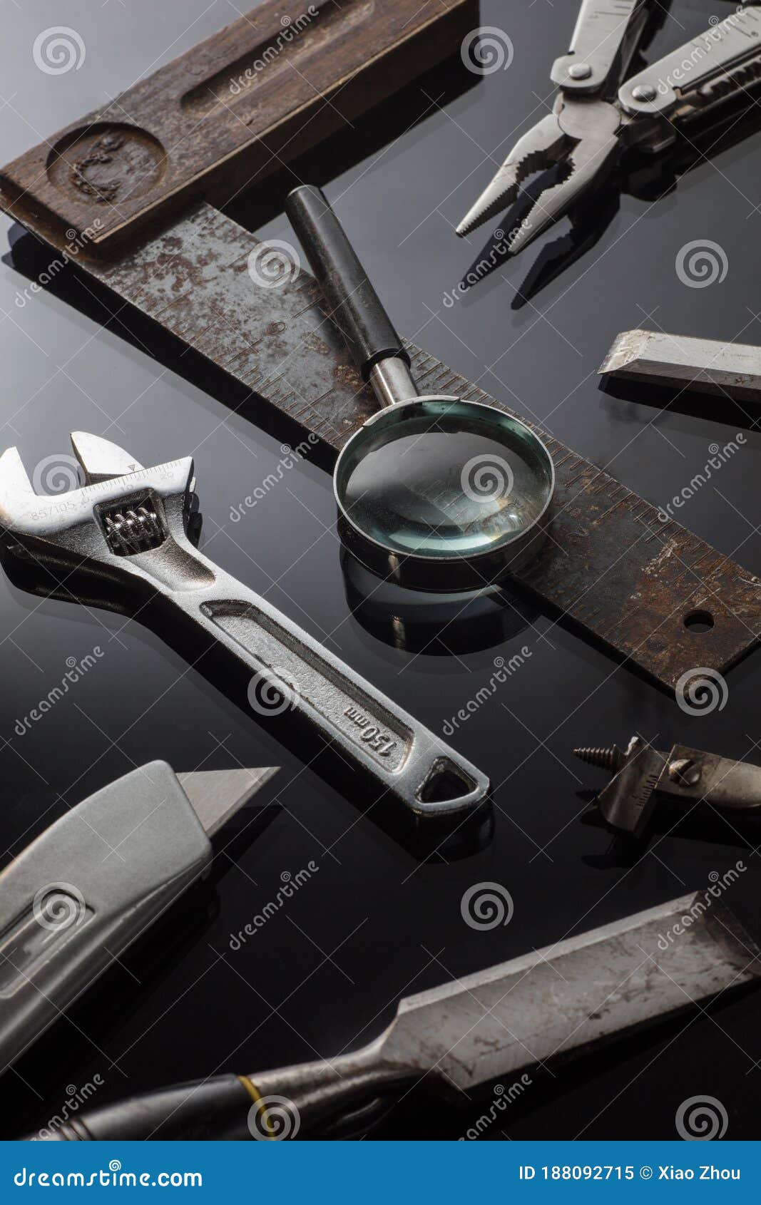 Metal tools stock image. Image of industry, rock, tools - 188092715