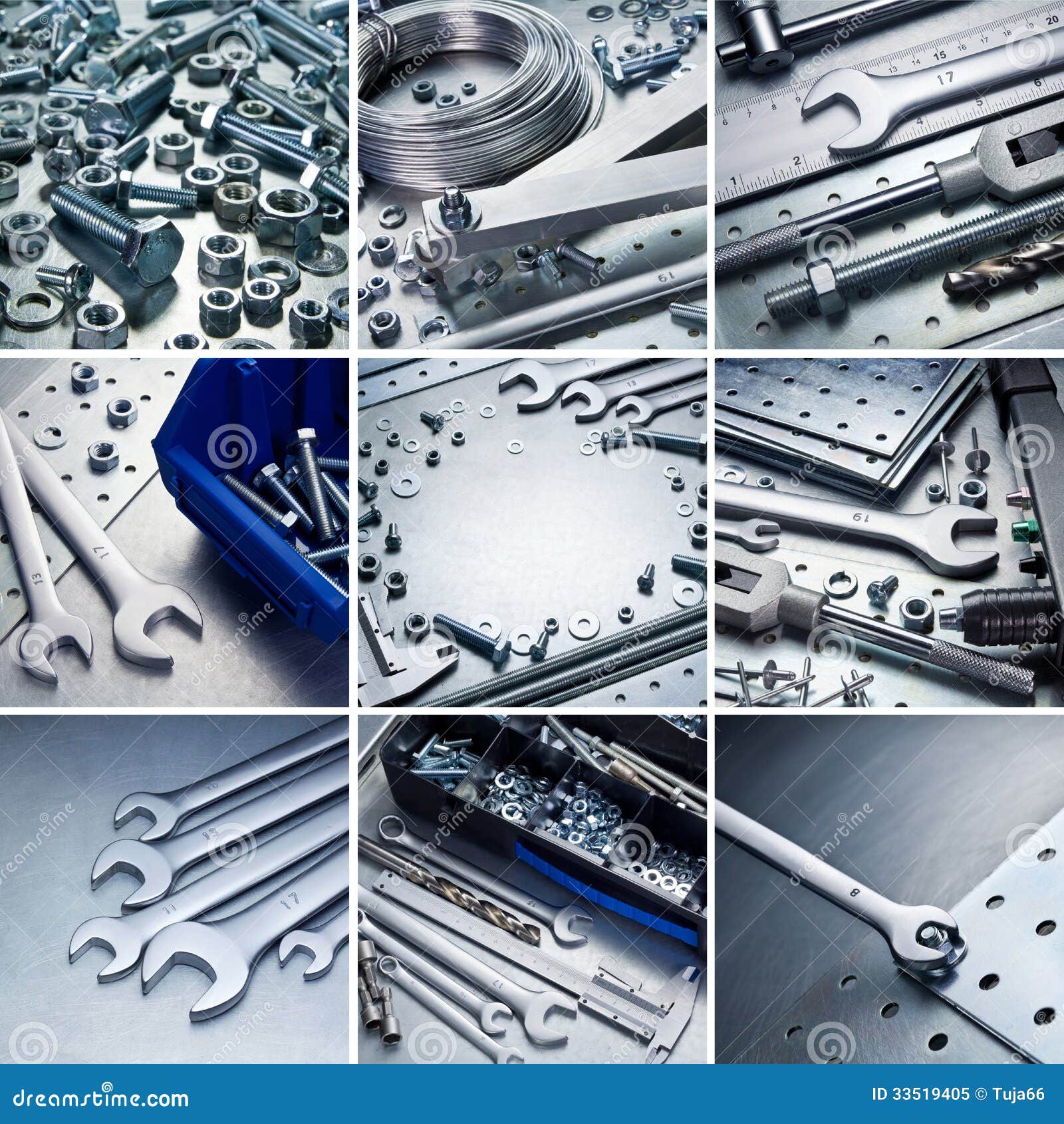 Metal tools stock image. Image of instrument, auto, gear - 33519405