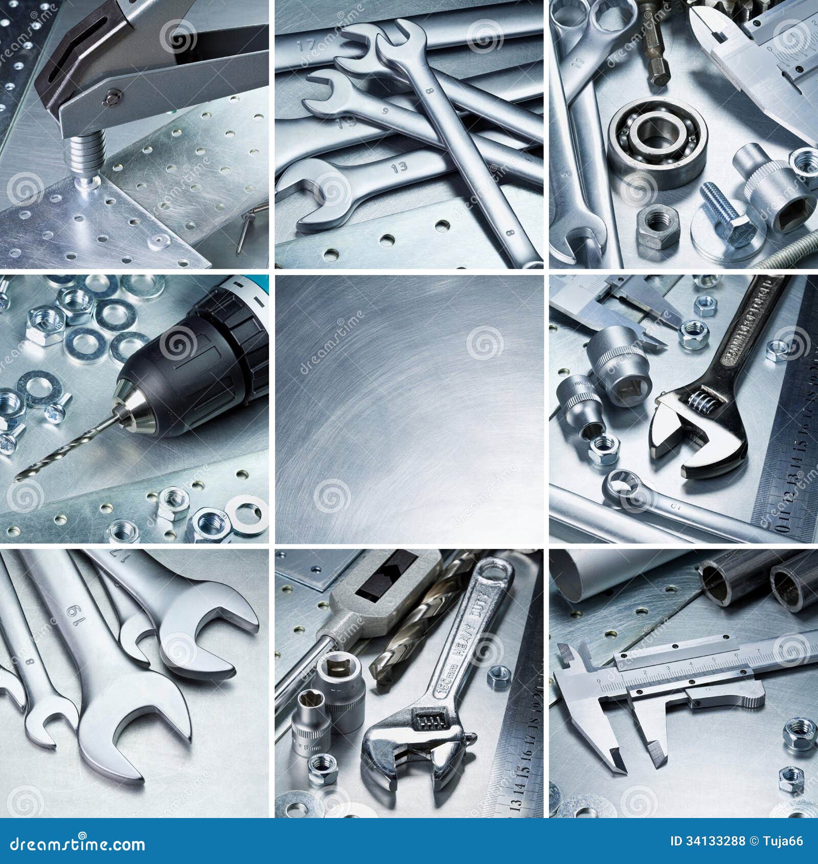 Metal tools stock photo. Image of construct, metallic - 34133288