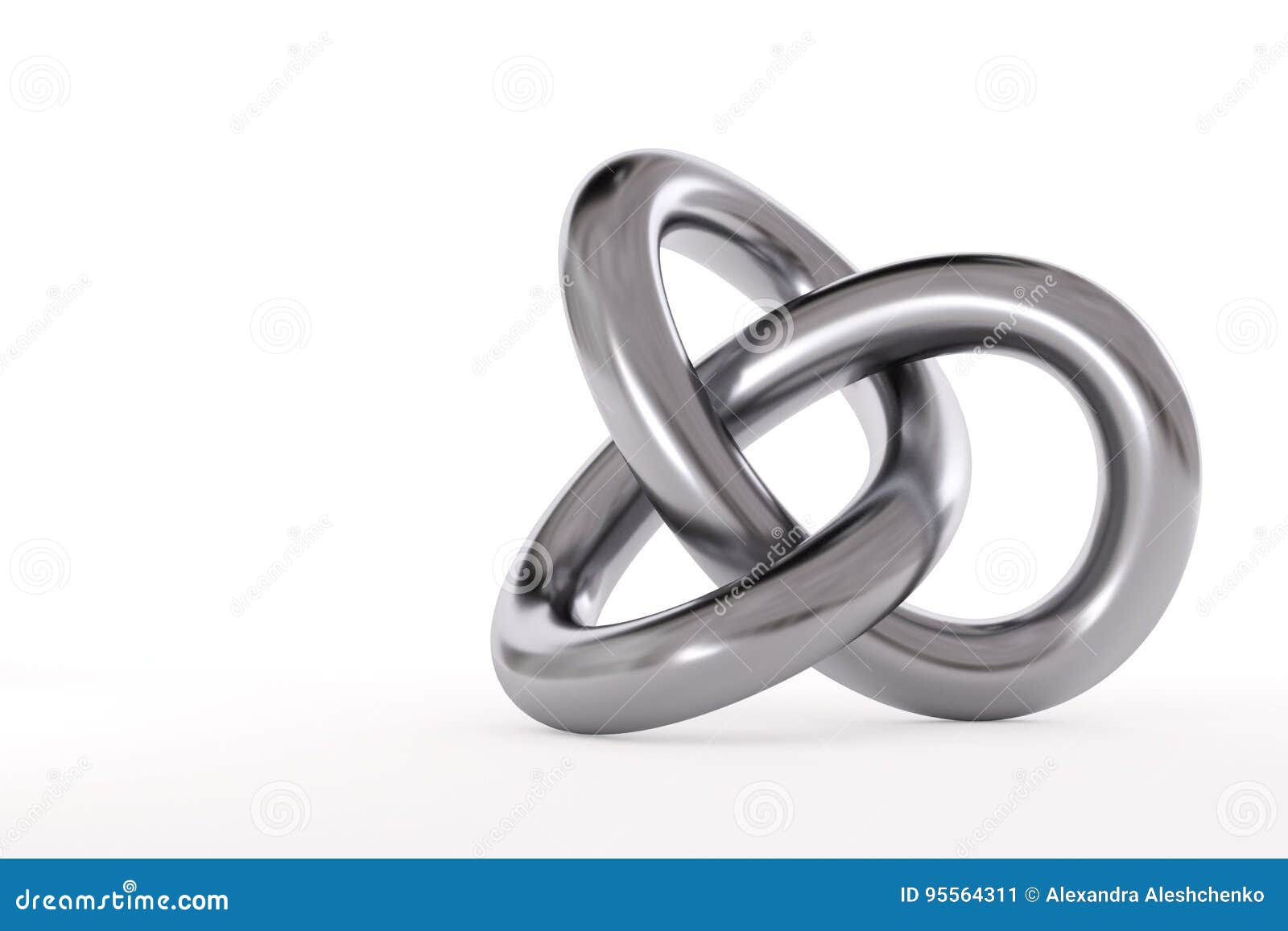 Metal Torus Knot Stock Image | CartoonDealer.com #95564311