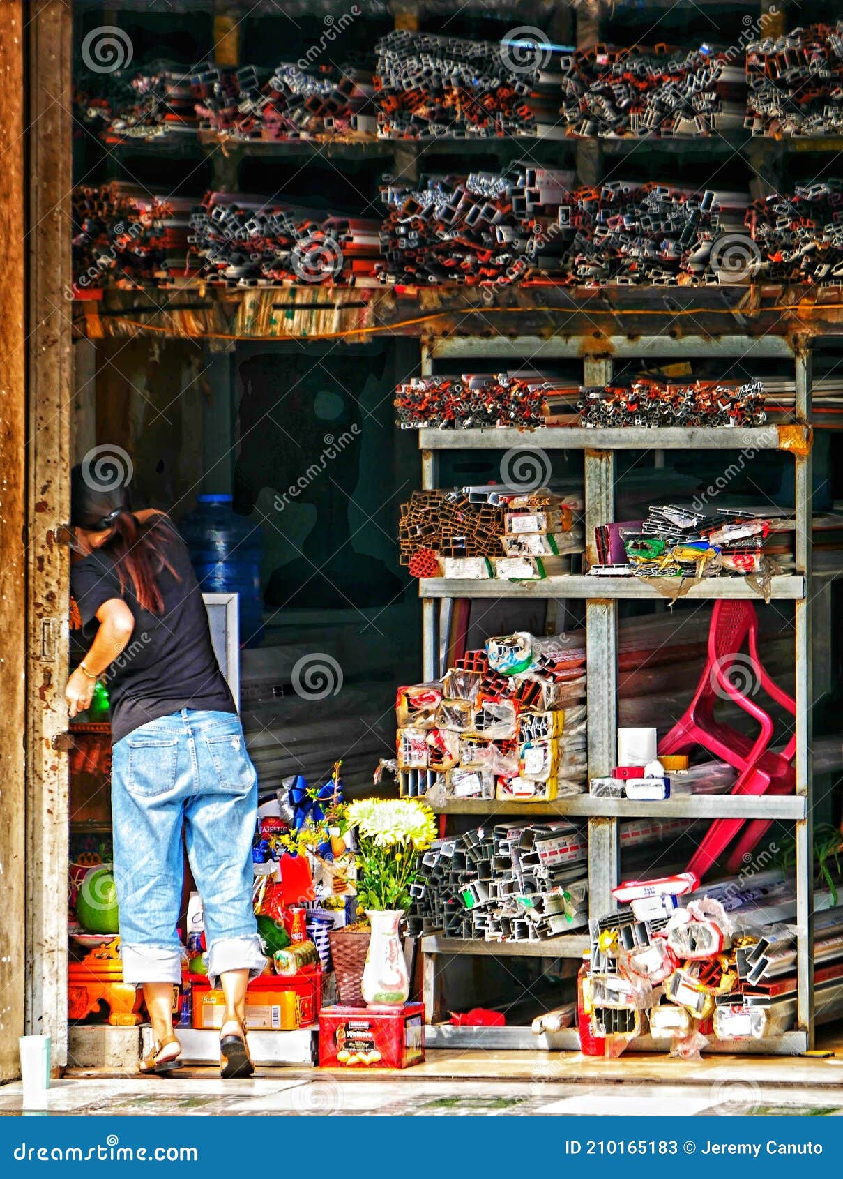 Metal Trader in HCMC Vietnam Editorial Stock Photo - Image of crowd ...