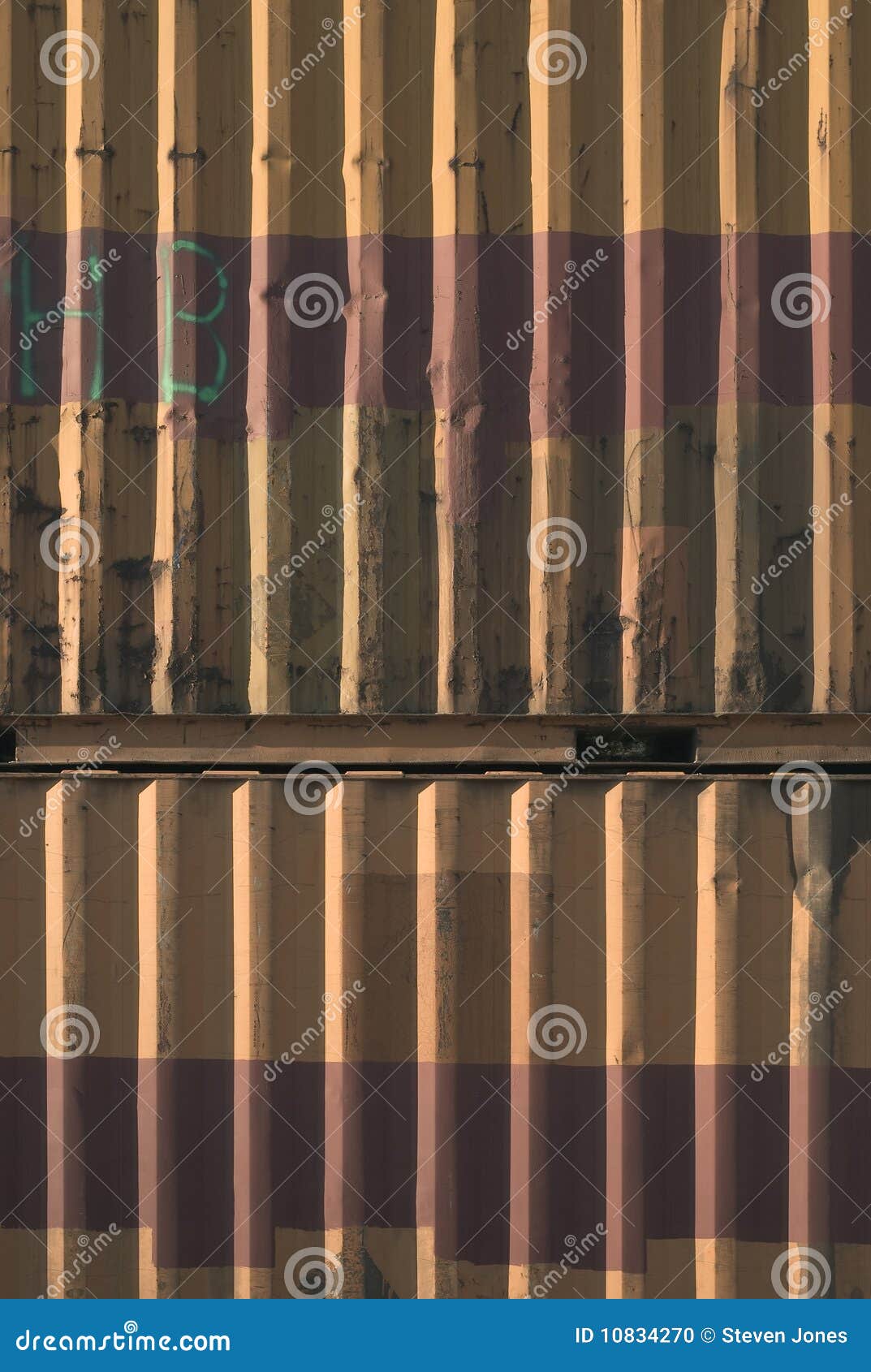 Metal Transport Container stock photo. Image of delivery - 10834270