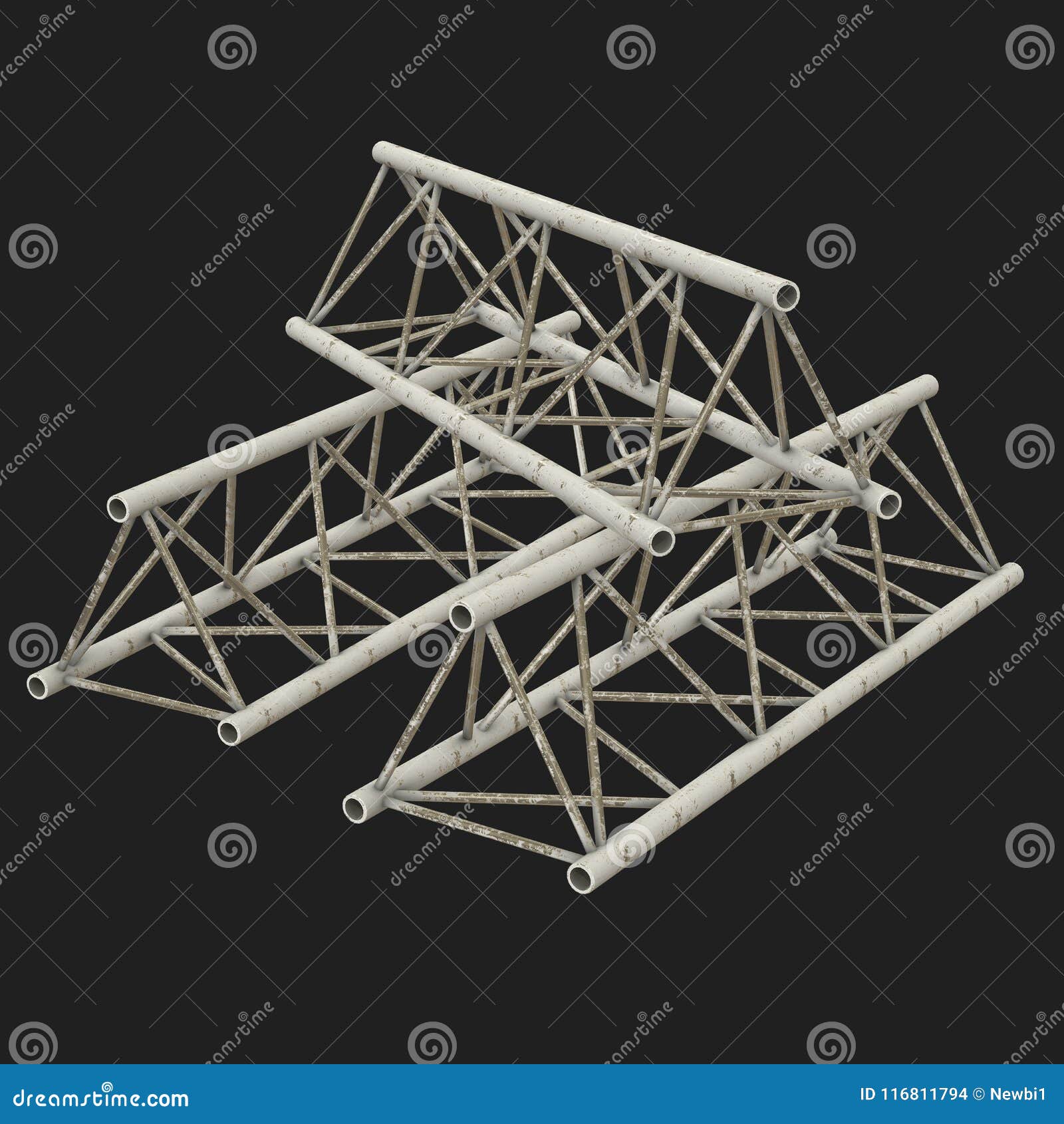 Metal Truss Girder Element Stock Photography | CartoonDealer.com #116811794
