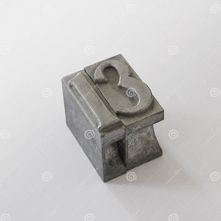 Metal typeset letters 13 stock image. Image of font, prepress - 5814759