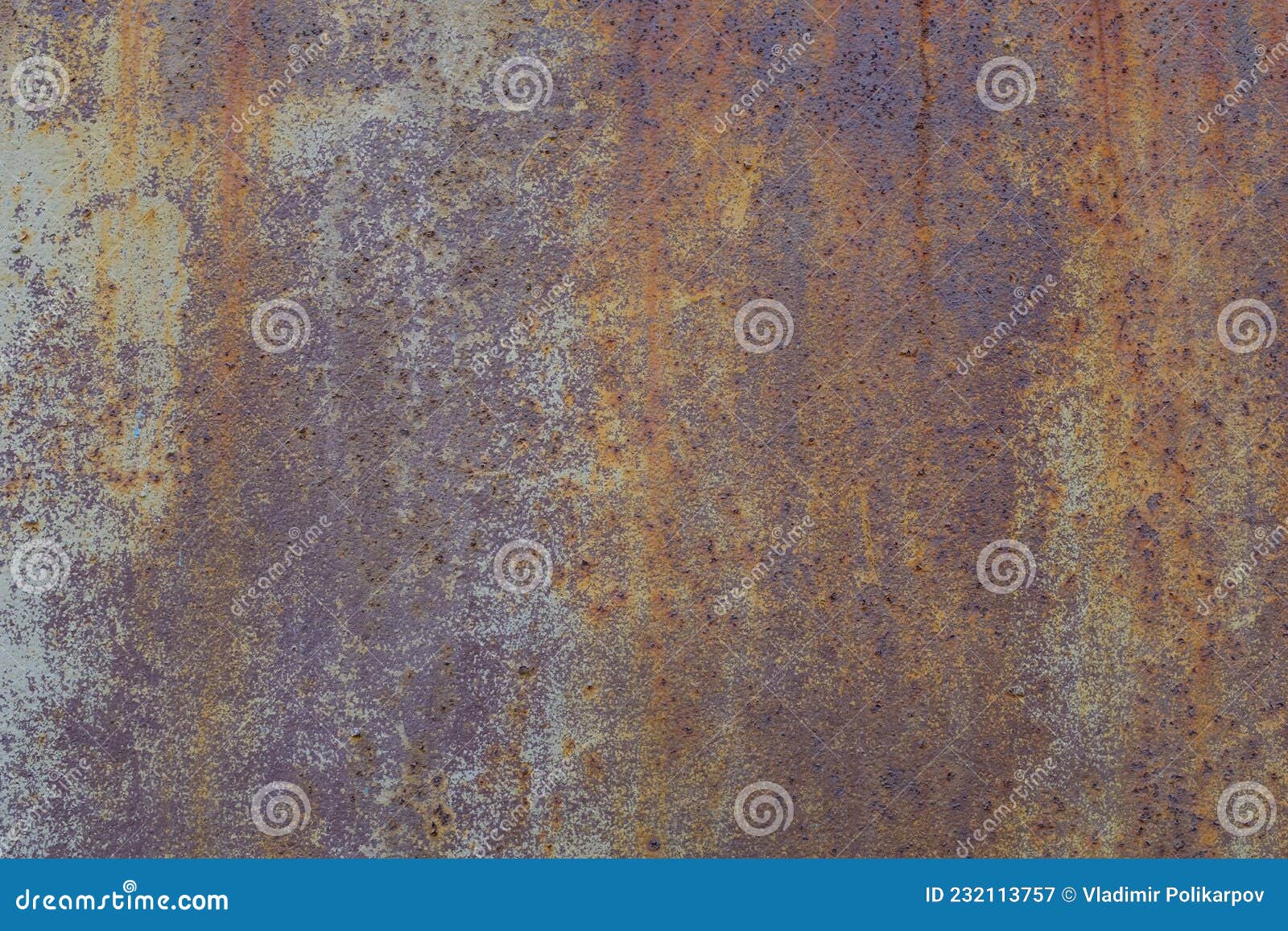 Metal Wall with Rust. Metal Corrosion Stock Image - Image of surface ...