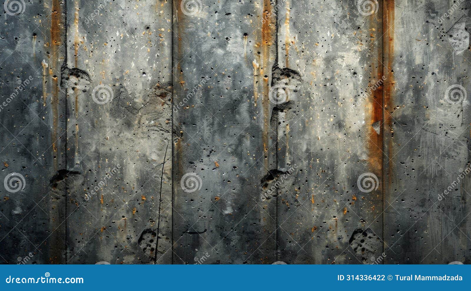 Metal Wall with Rust and Fire Hydrant Stock Photo - Image of iron ...