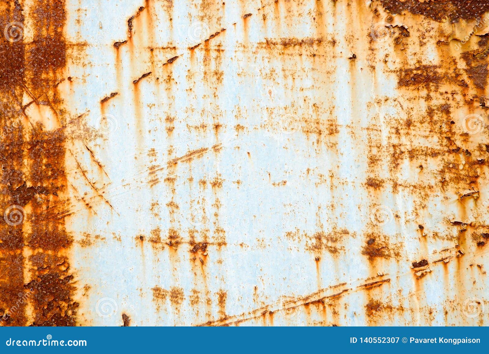 Metal Wall is Rusting Background Stock Image - Image of background ...