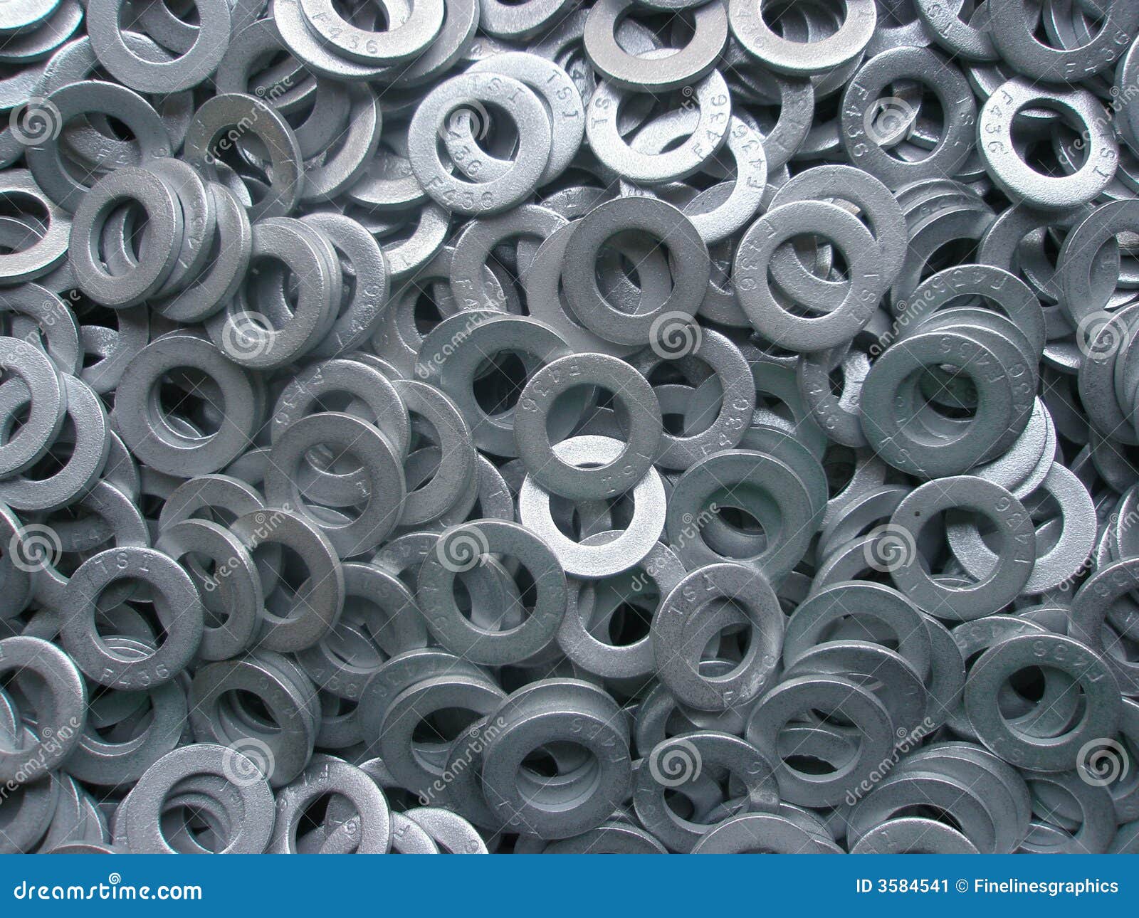 Metal Washers Royalty-Free Stock Photo | CartoonDealer.com #3584541