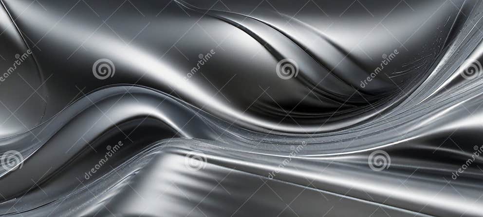Metal Wave Background stock illustration. Illustration of curve - 316909452