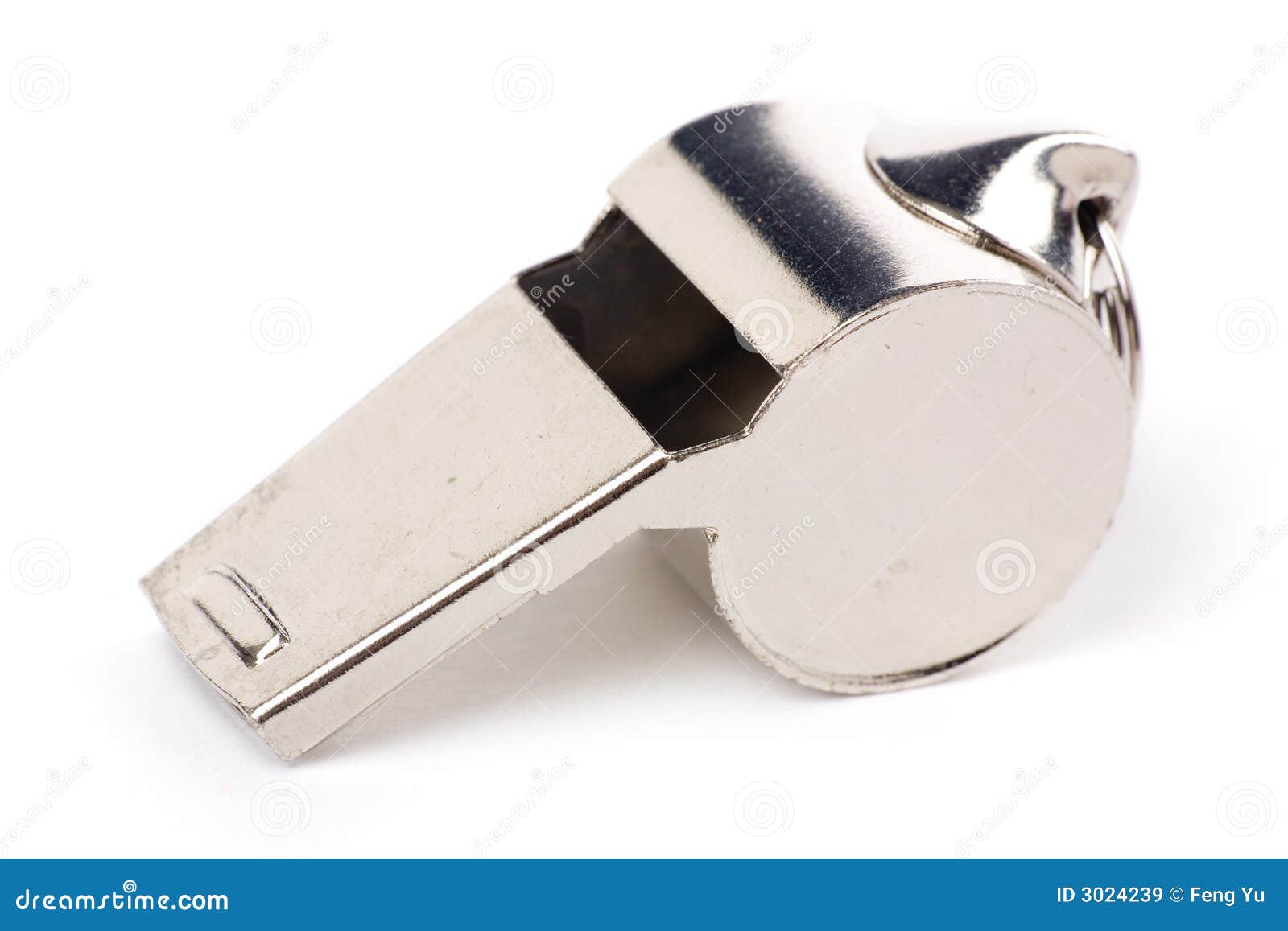 Metal Whistle stock image. Image of whistling, authority - 3024239