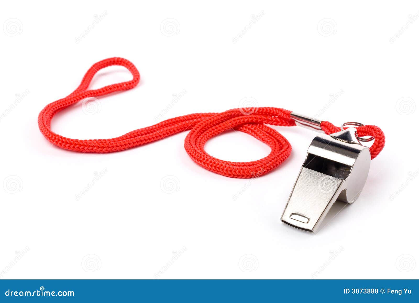 Metal Whistle stock photo. Image of string, close, whistle - 3073888