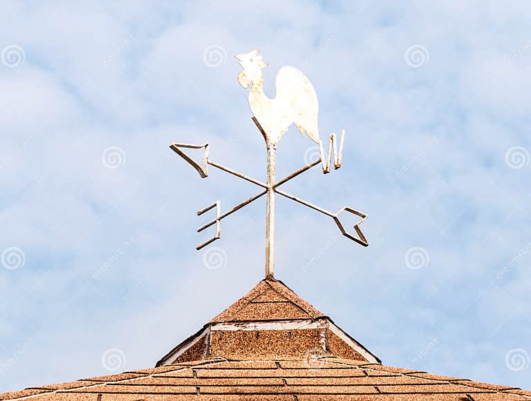 Metal wind direction tool stock image. Image of detail - 29677783